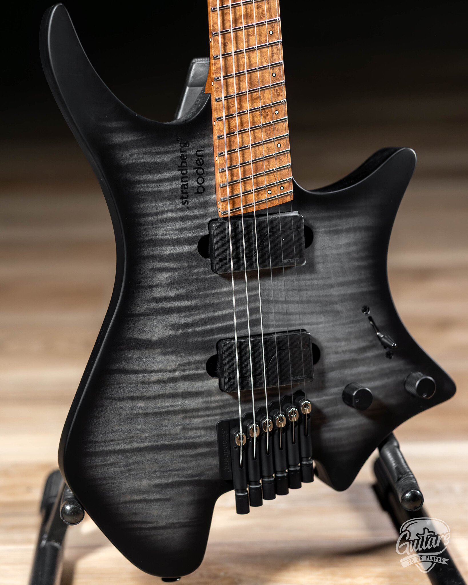 Strandberg Boden Original N2.6 Headless – Black Denim Burst Satin ...
