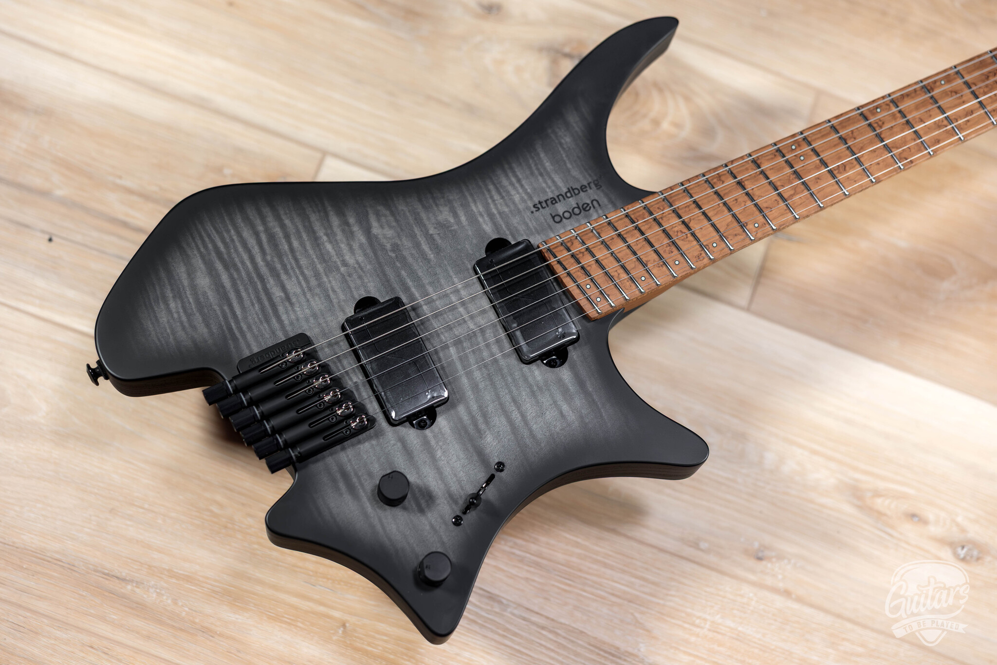 Strandberg Boden Original N2.6 Headless – Black Denim Burst Satin ...