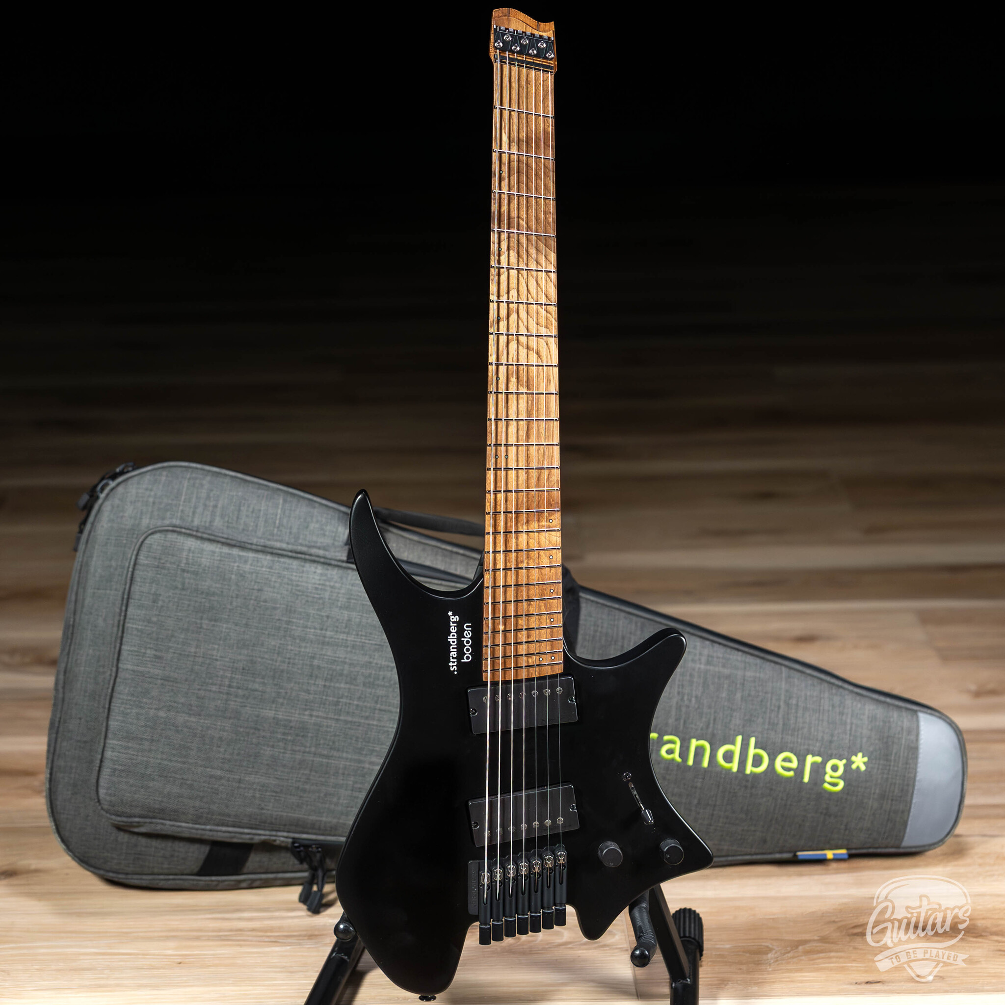 Strandberg Boden Standard N2.7 7 String Headless – Black Satin Metallic ...