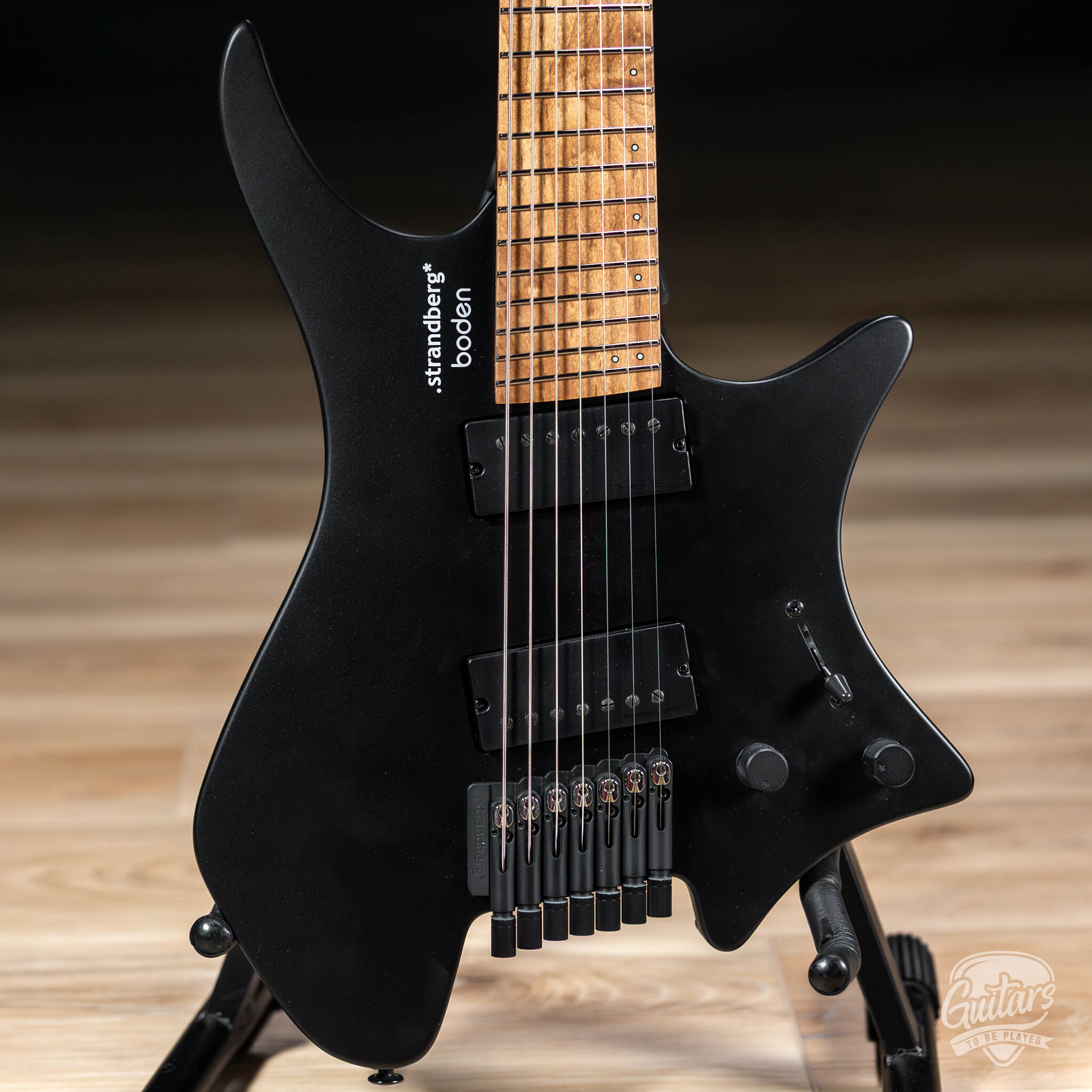 Strandberg Boden Standard N2.7 7 String Headless – Black Satin Metallic ...