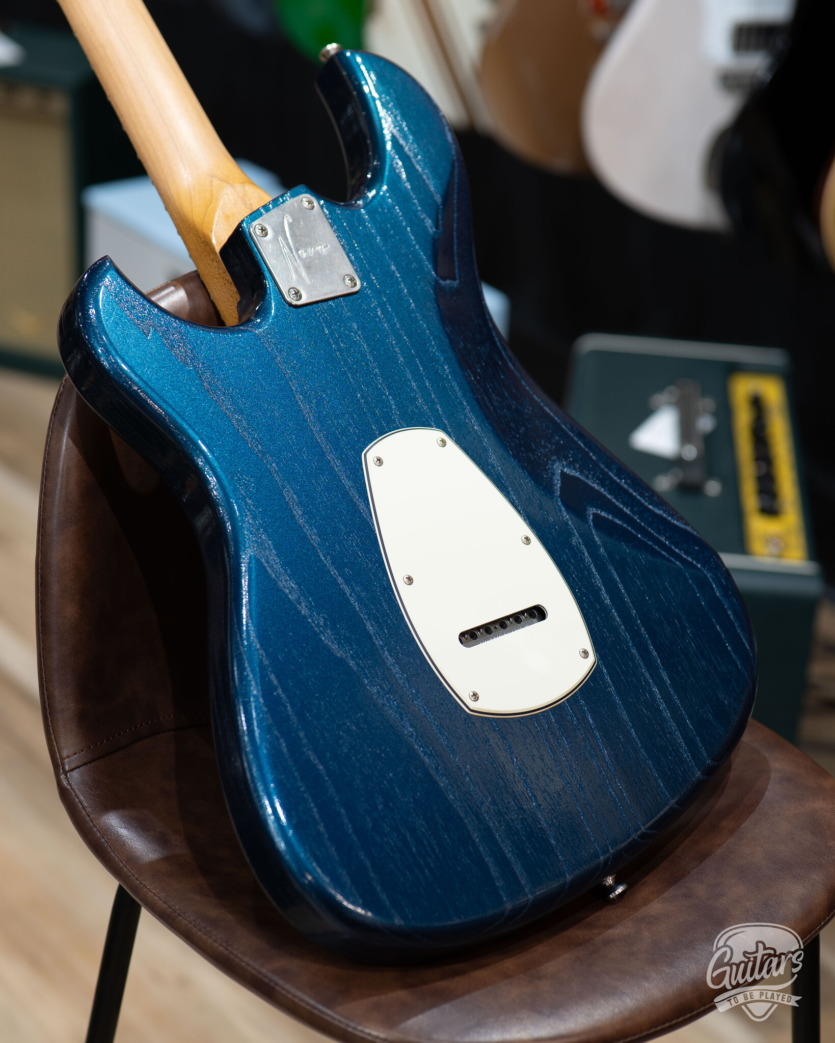 Novo Custom Idris HSS w/ Maple Neck - Lake Como Blue - Guitars To Be Played