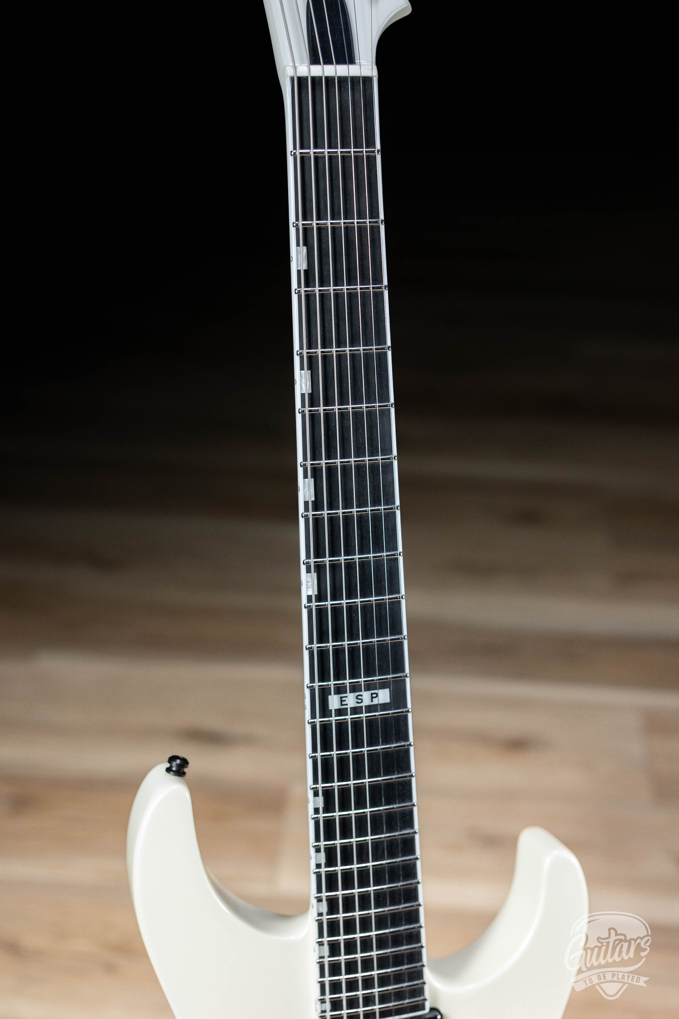 ESP Guitars ESP E-II M-II 7B Baritone 7-String Evertune Guitar w/ Case ...
