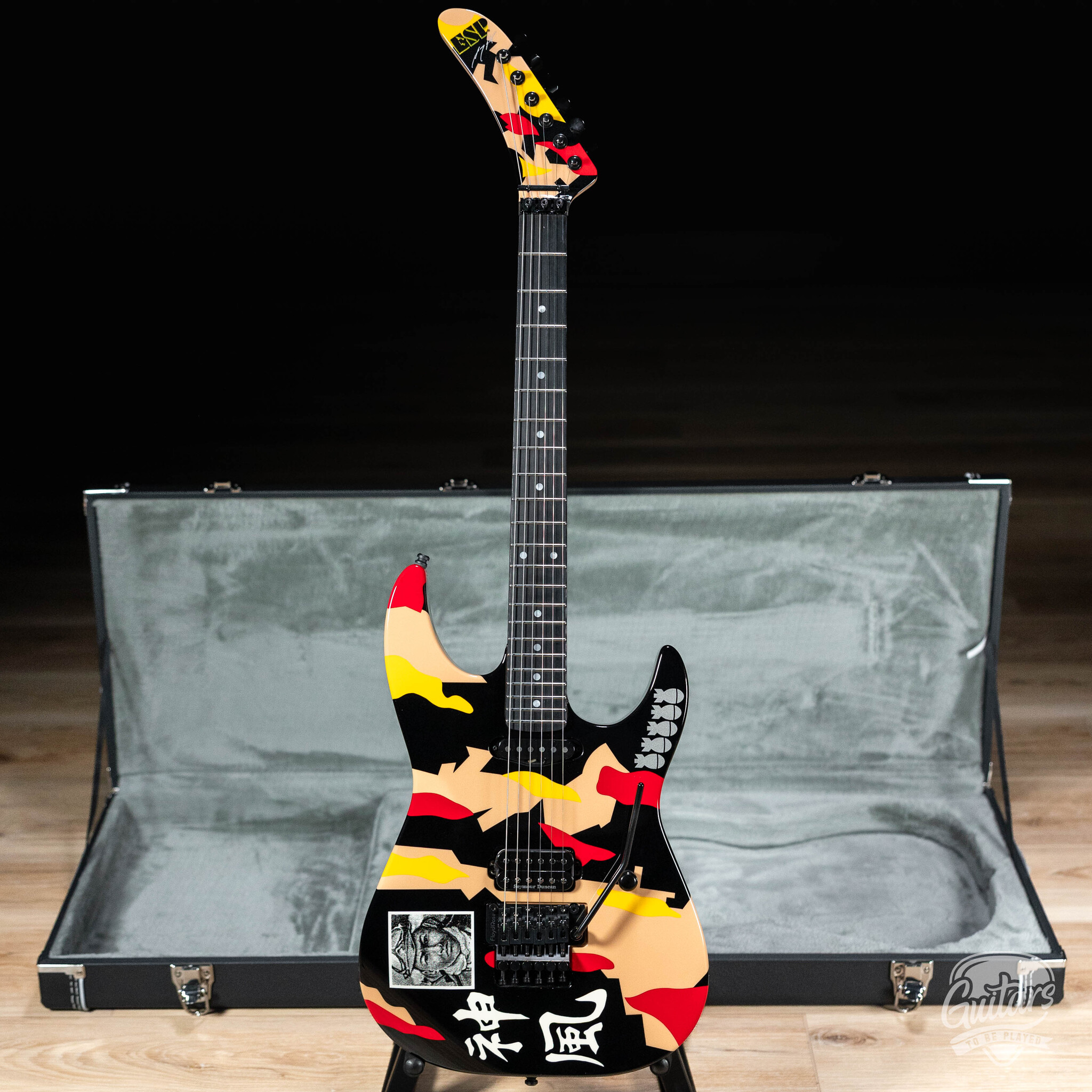 ESP Japan Custom Kamikaze-1 George Lynch Signature Guitar – Graphic ...