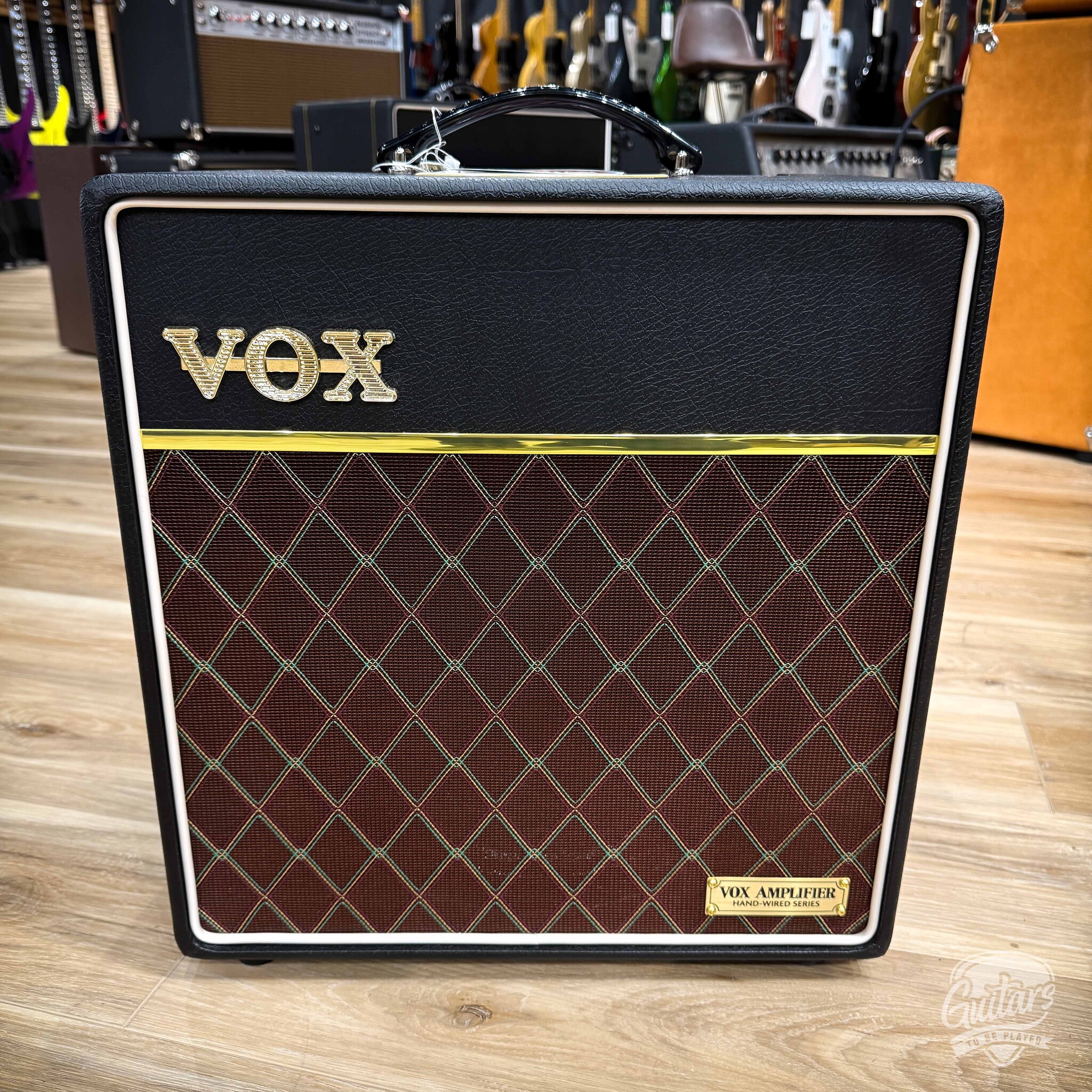 Vox AC4HWR1 Hand-Wired AC4 1x12” Combo Amp – Black - Guitars To Be Played