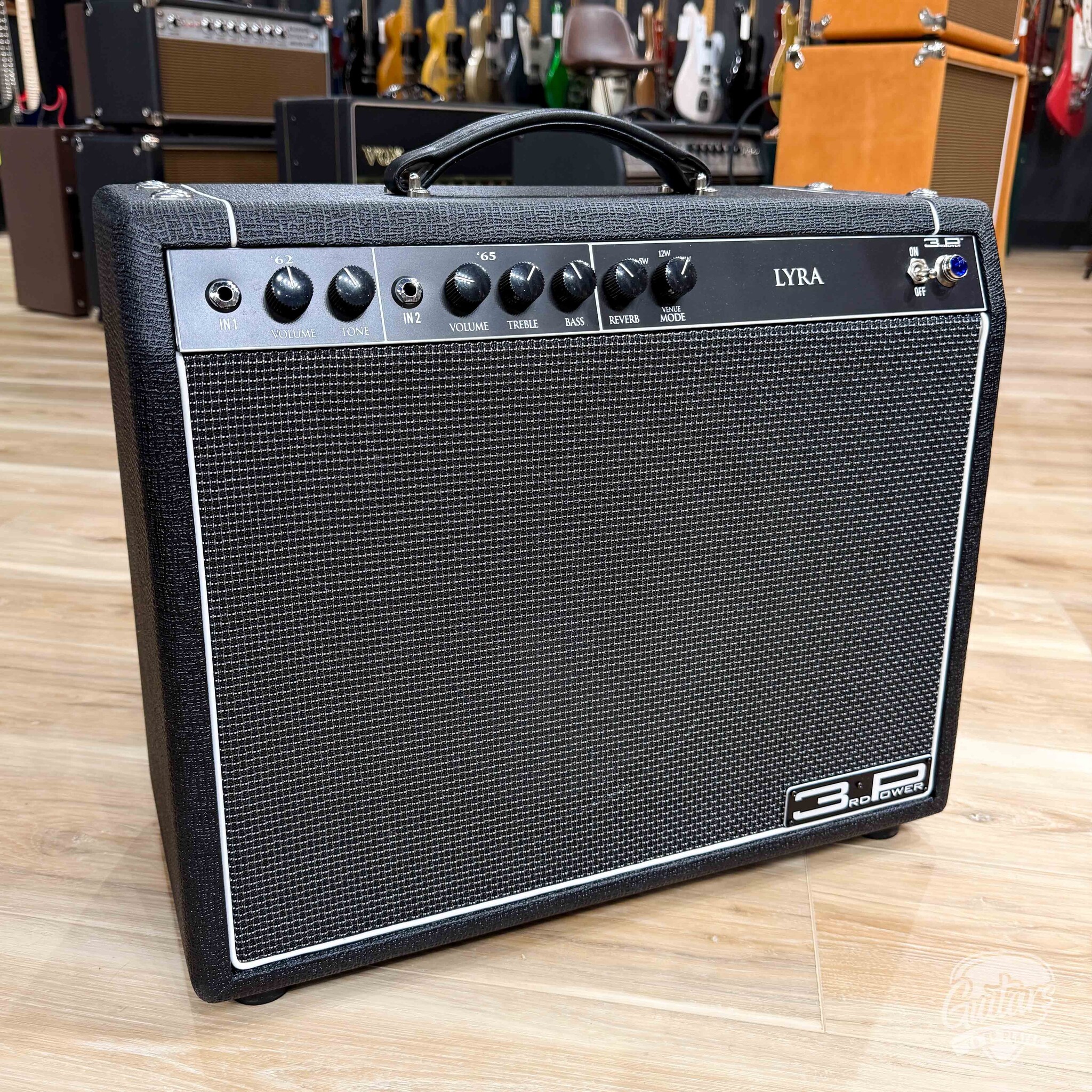 3rd Power Lyra 20W 1x12” Combo Amp w/ Eminence Alessandro – Black ...