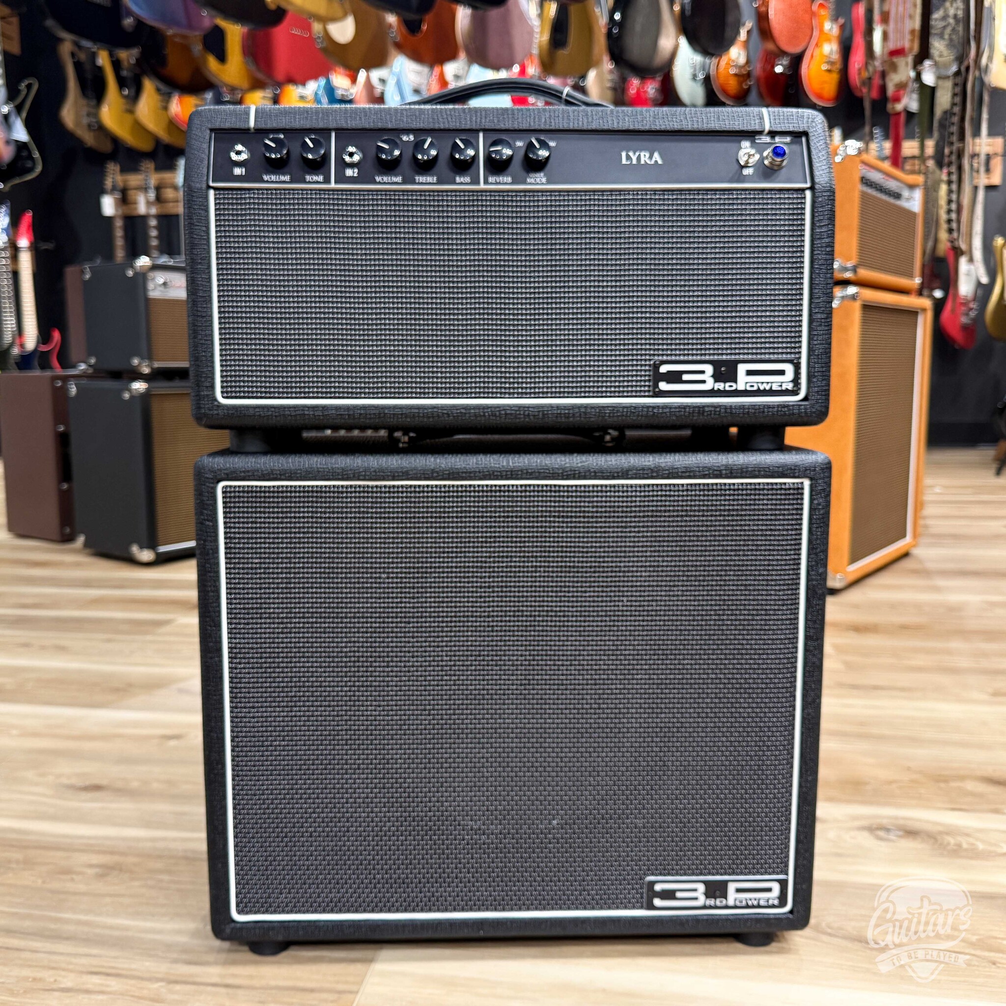 3rd Power Lyra 20W Amp Head & Compact 1x12" Cab w/ Speaker Cable ...