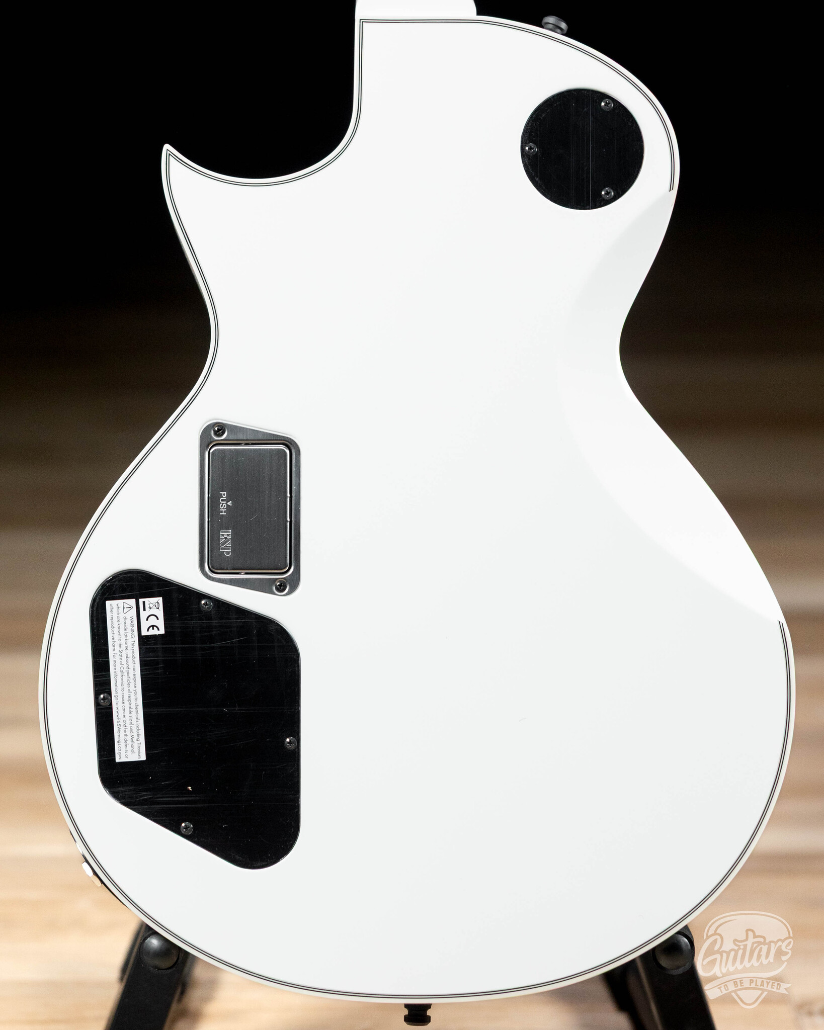ESP Japan Custom Shop Iron Cross James Hetfield Guitar – Snow White ...