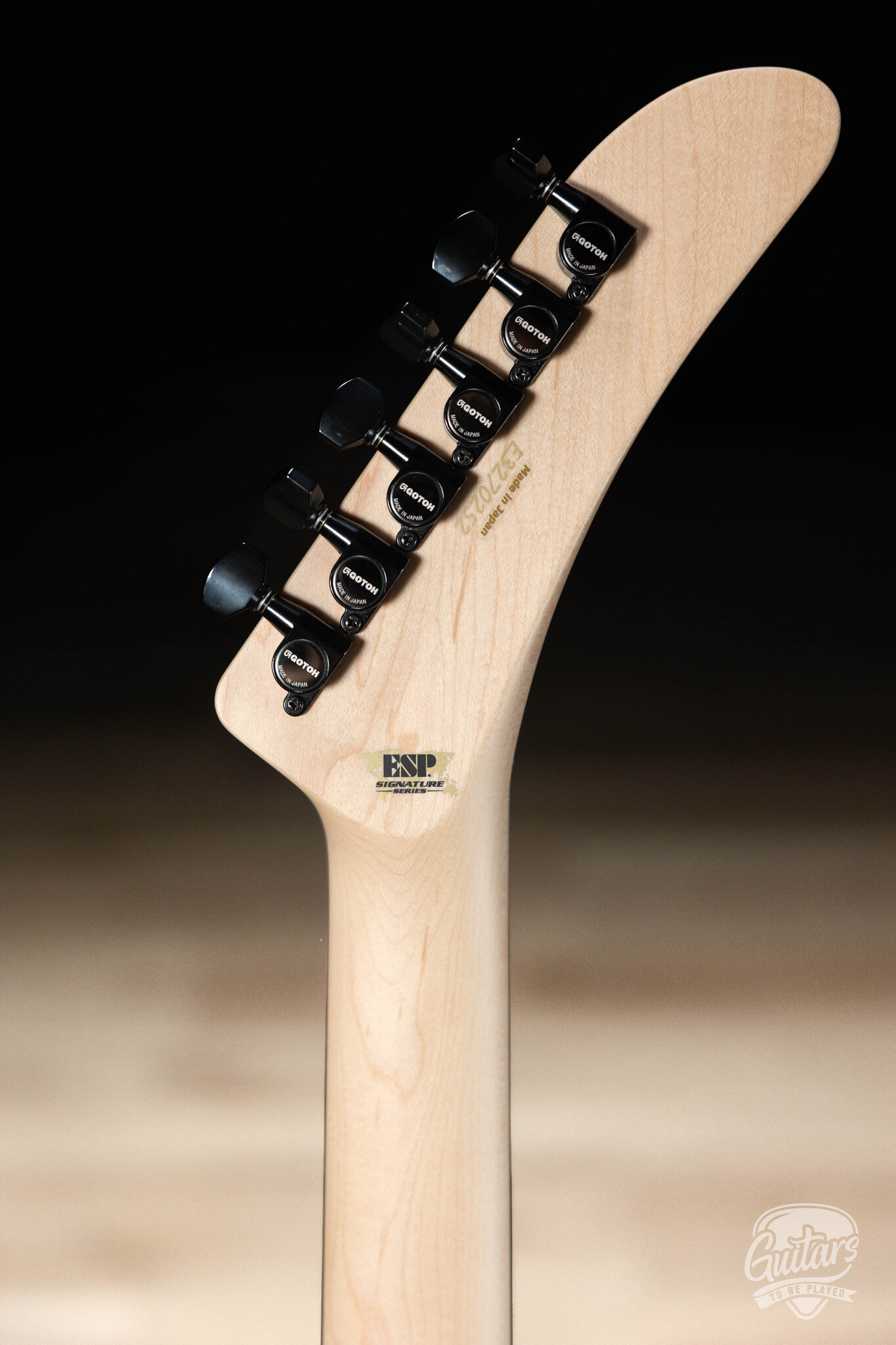 ESP Custom Shop Desert Eagle George Lynch Guitar – Black w/ Graphic ...