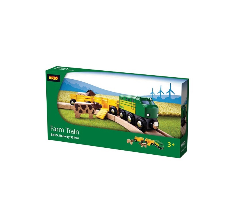 Brio - Farm Train Set - L'armoire à Jeux Inc.