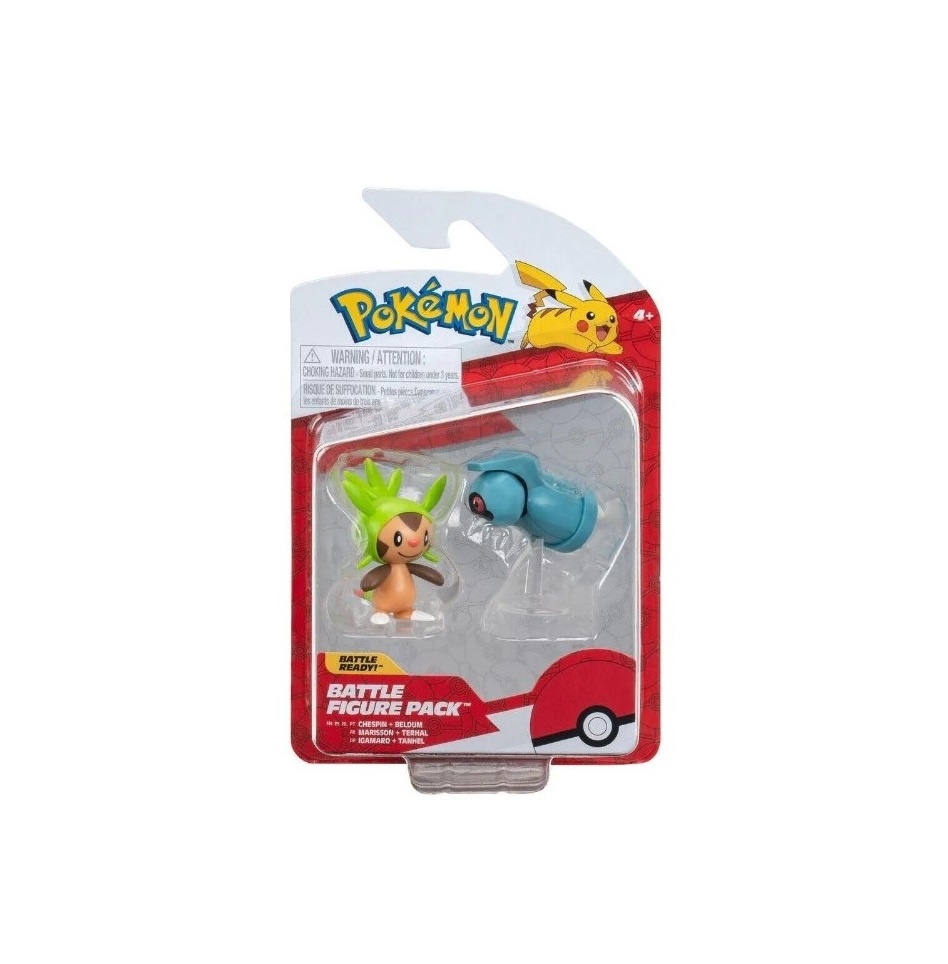 Pokémon - Battle figure pack - Marrison et Terhal - L'armoire à Jeux Inc.