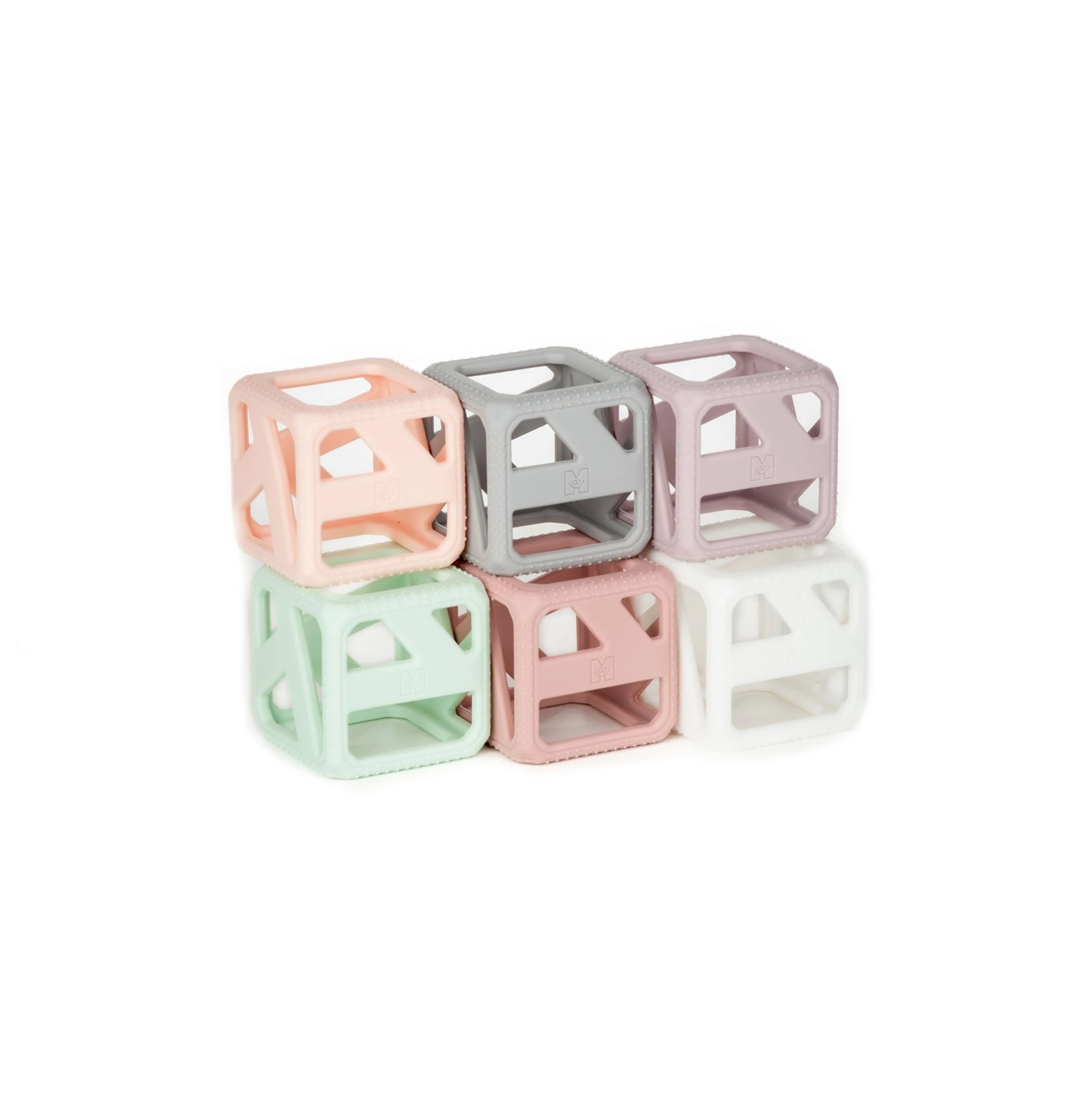 Stack N chew - Ensemble de 6 - Pastel - L'armoire à Jeux Inc.