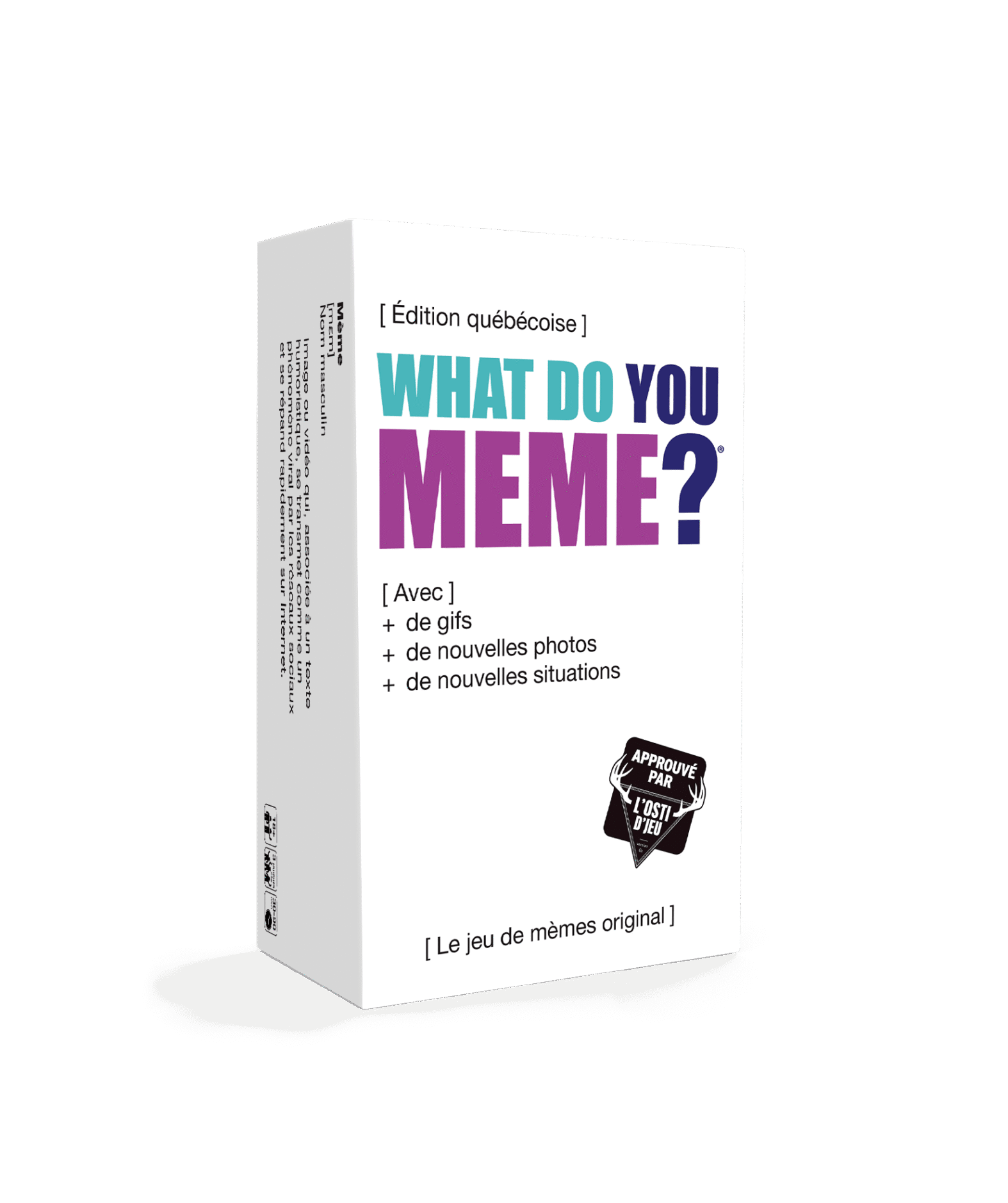 What do you meme ? Édition Québécoise gif Edition FR - L'armoire à Jeux ...