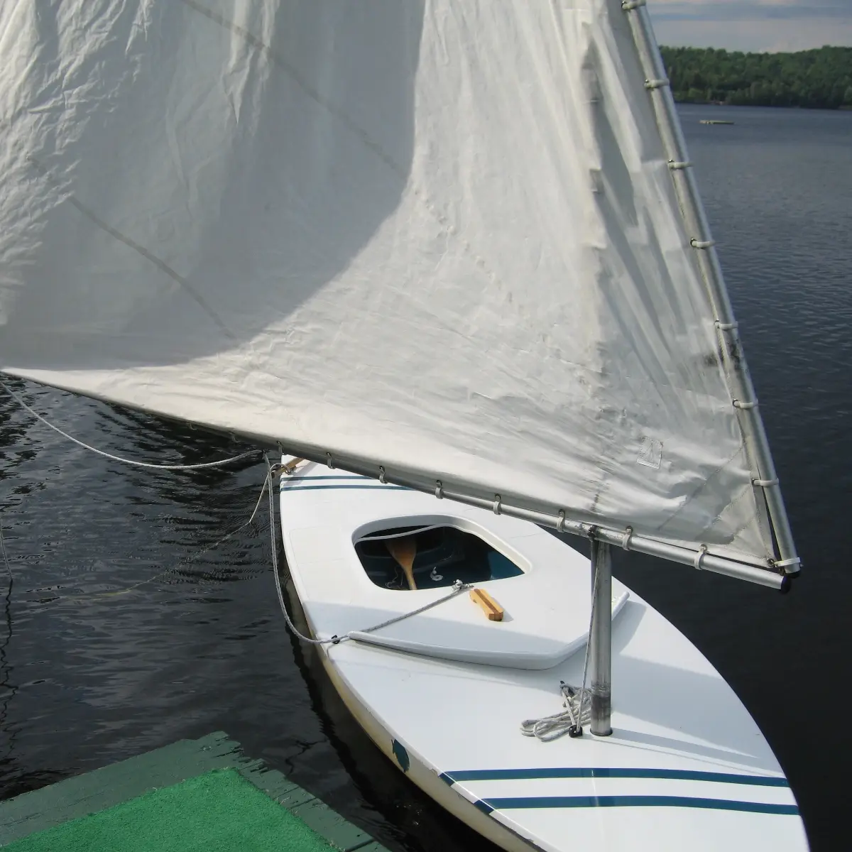 SERO Sunfish Sailboat with Dolly | MN Sunfish Dealer - Hi Tempo