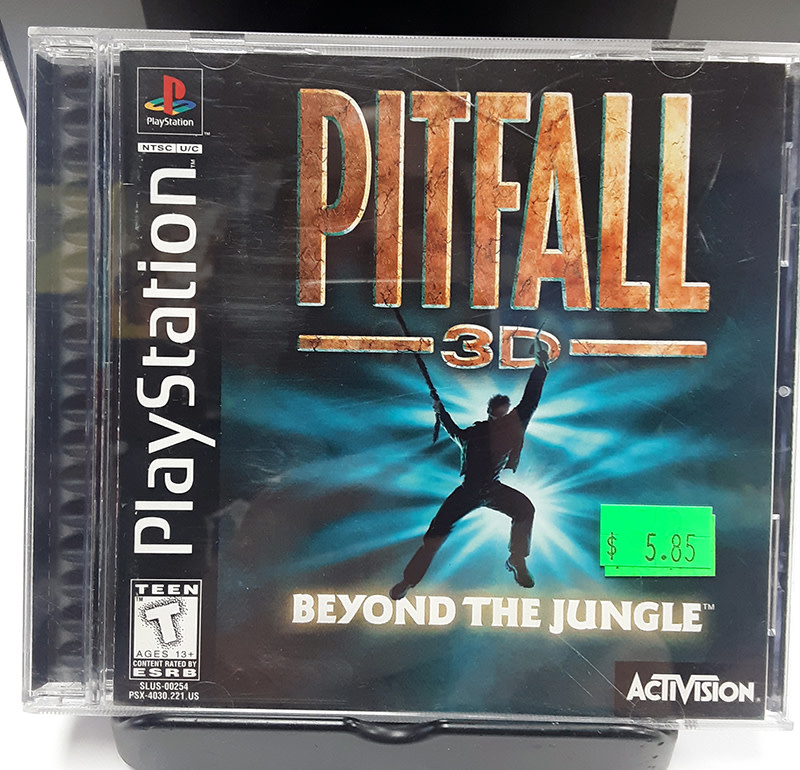 ps1u-pitfall 3d: beyond the jungle - Blue Dragon Video Games