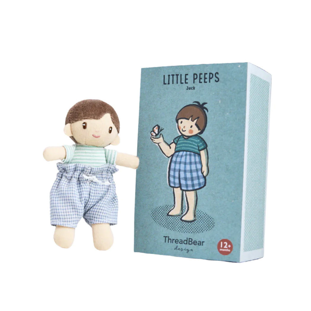 Little Peeps Jack Doll - Pumpkin and Bean