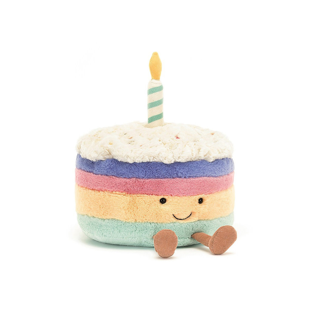 Jellycat Amuseable Rainbow Birthday Cake - Pumpkin and Bean