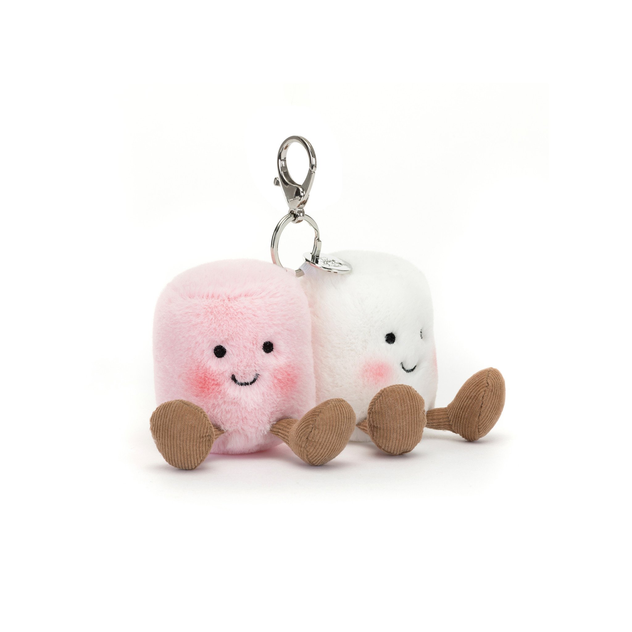 Jellycat Marshmallows Bag Charm - Pumpkin and Bean