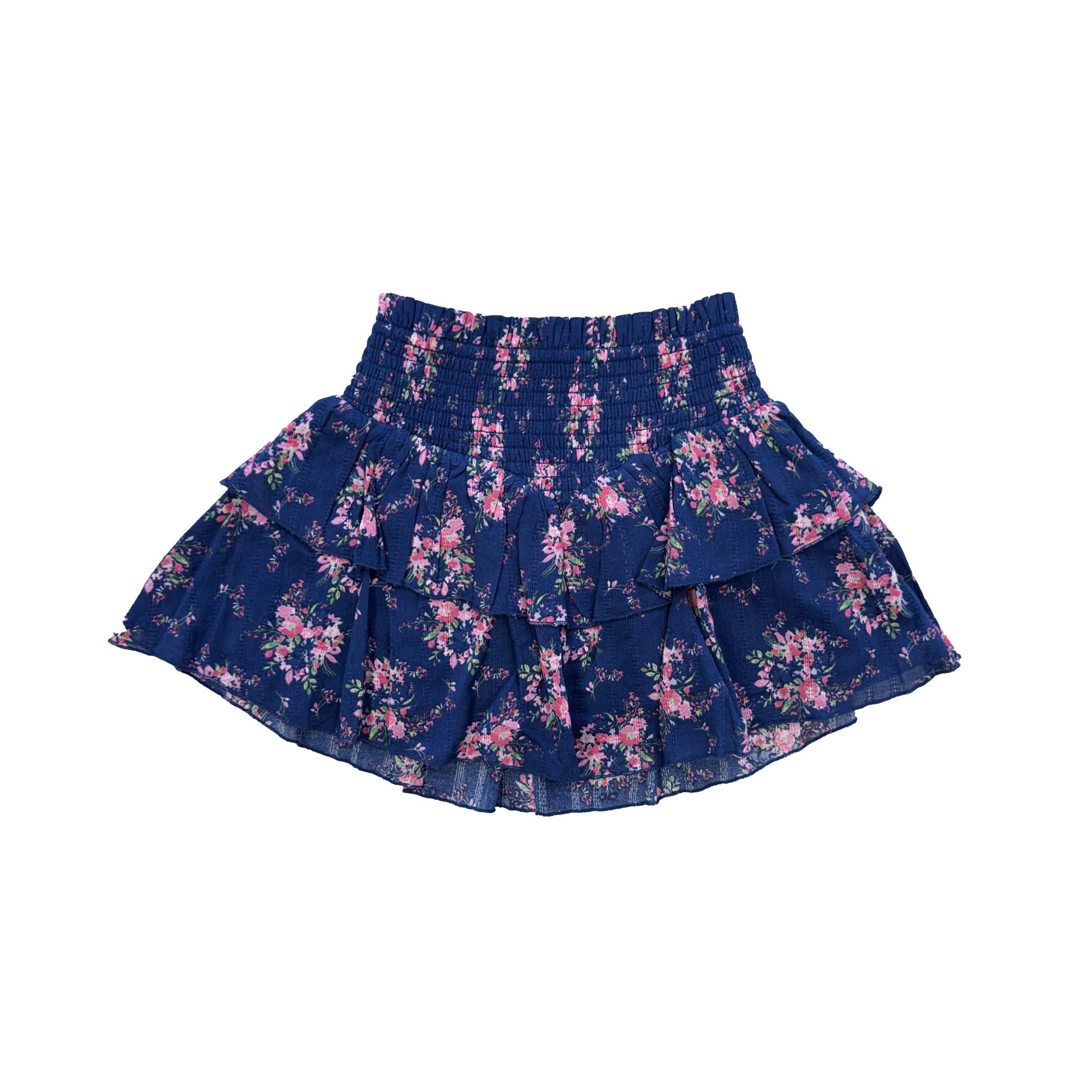 KATIE J Brooke Skirt - Evening Bouquet - Pumpkin and Bean