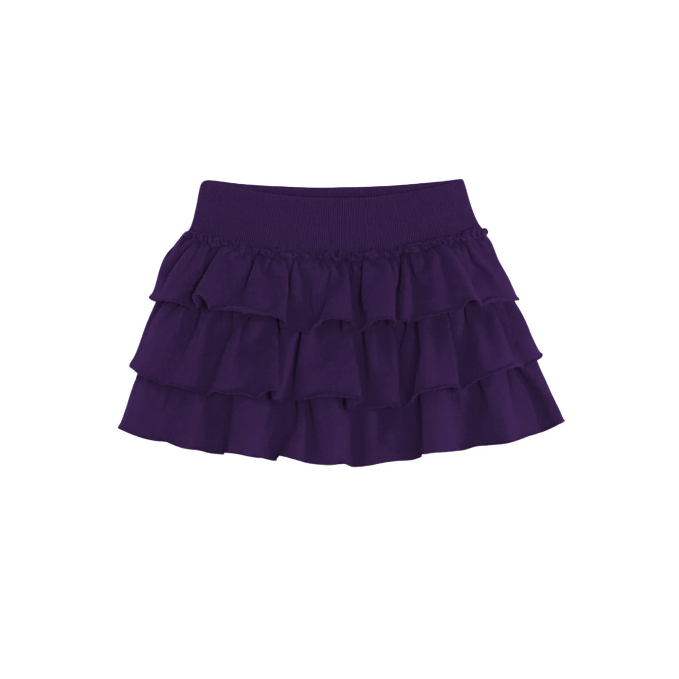 KATIE J Plum Shane Ruffle Skort - Pumpkin and Bean