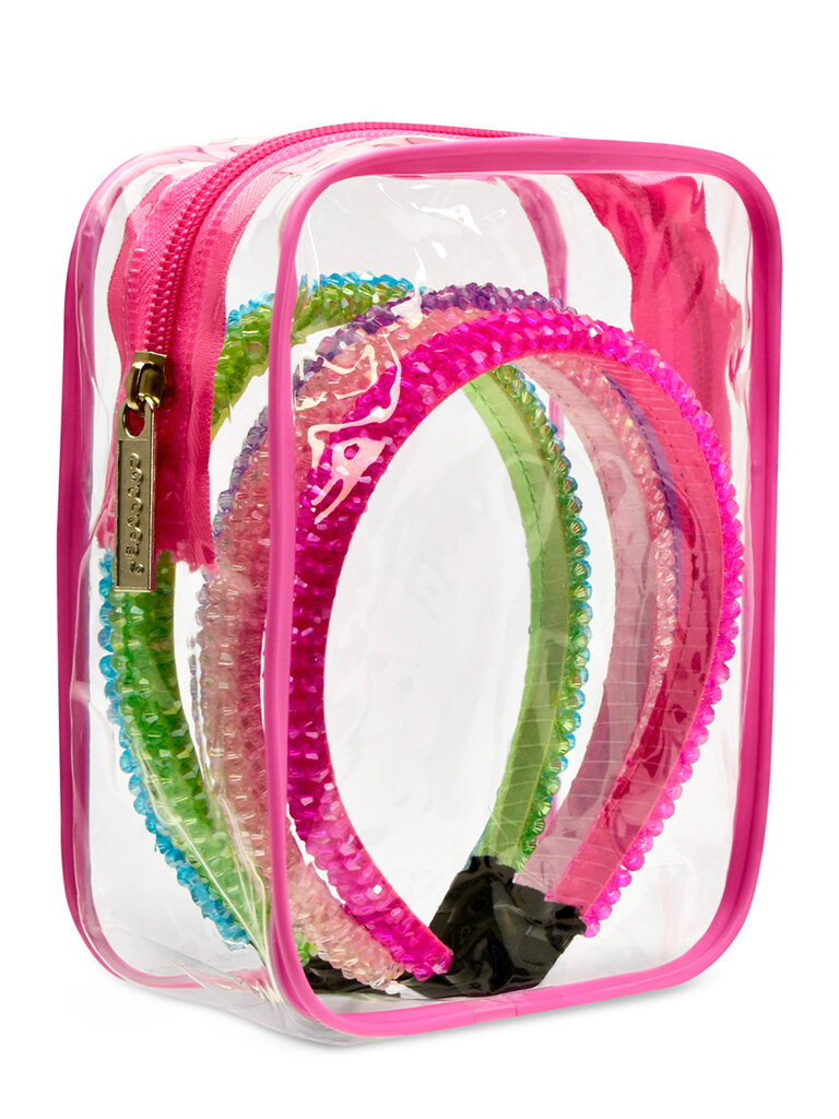 Iscream Girls 5 Pack Rhinestone Headbands - Pumpkin and Bean