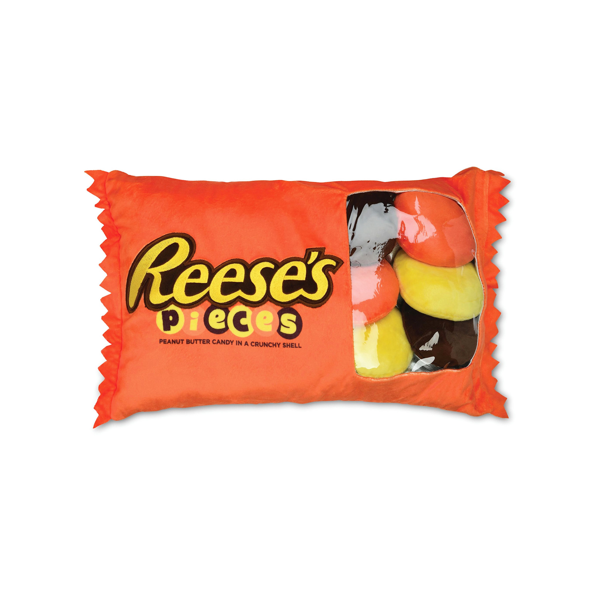 Iscream Reese's Pieces Packaging Plush - Pumpkin and Bean