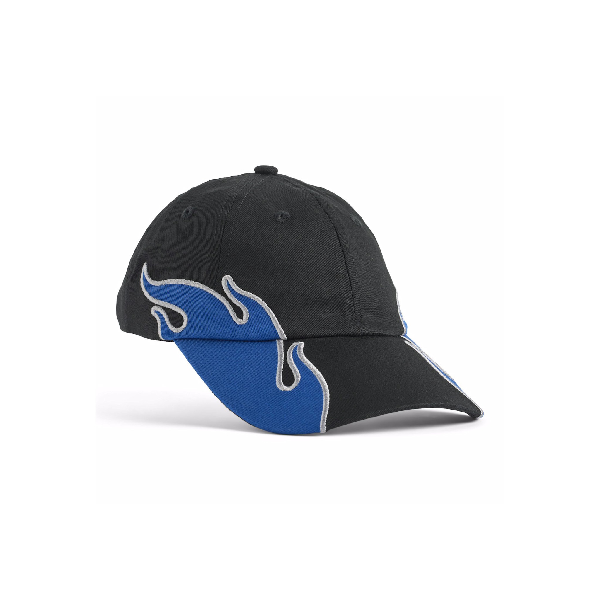 Molo Boys Blue Flame Baseball Cap - Pumpkin and Bean
