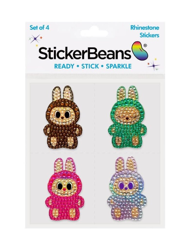 StickerBeans The Monsters Multipack Rhinestone Stickers - Pumpkin and Bean