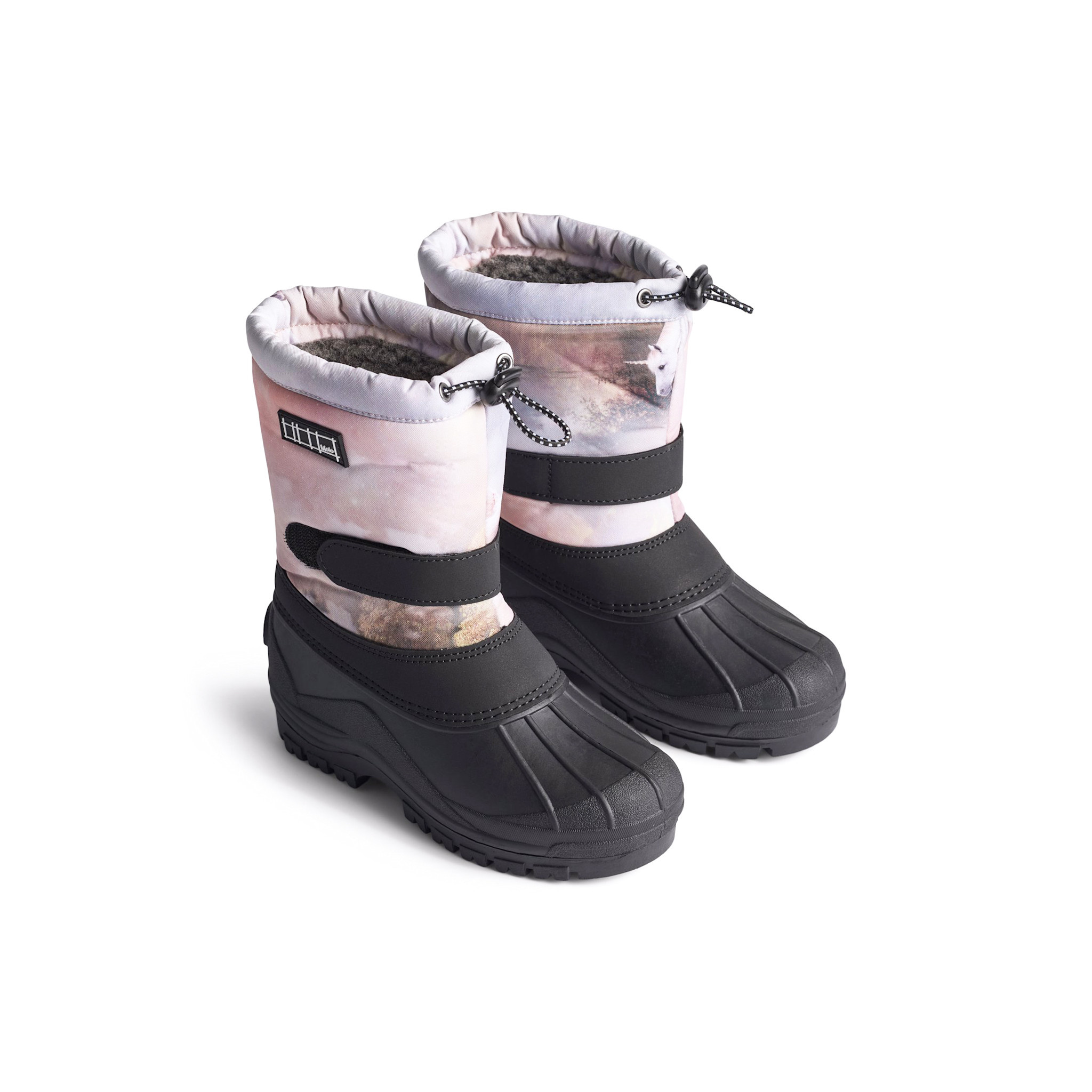 Molo Kids Unicorn Snow Boots - Driven - Pumpkin and Bean