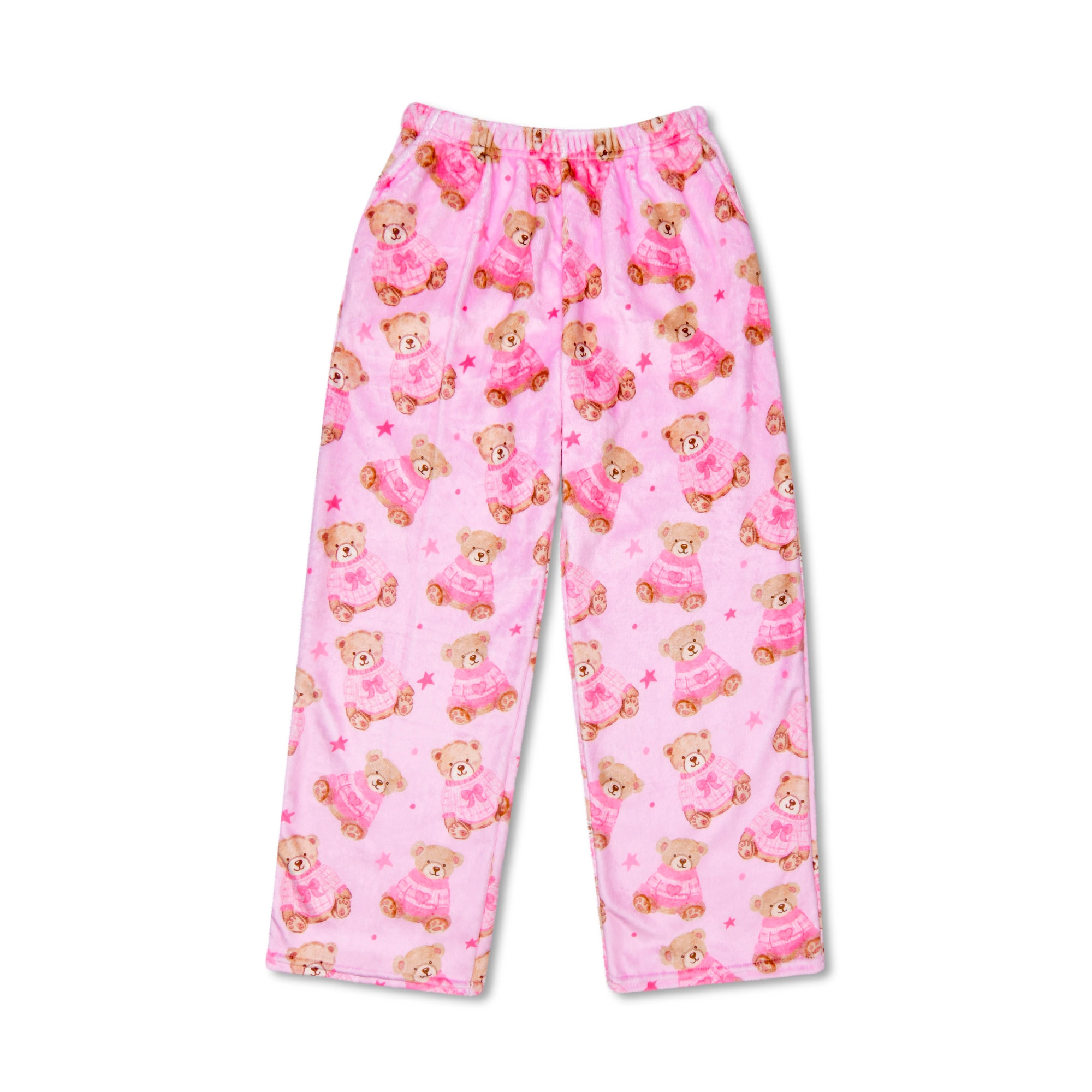 Iscream Beary Cute Plush Pants - Pumpkin and Bean