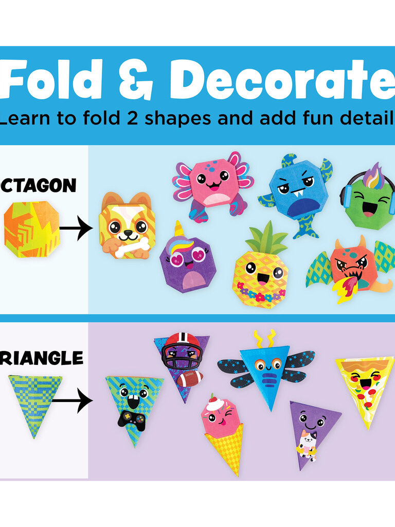 Faber Castell Origami Squishies - Pumpkin and Bean