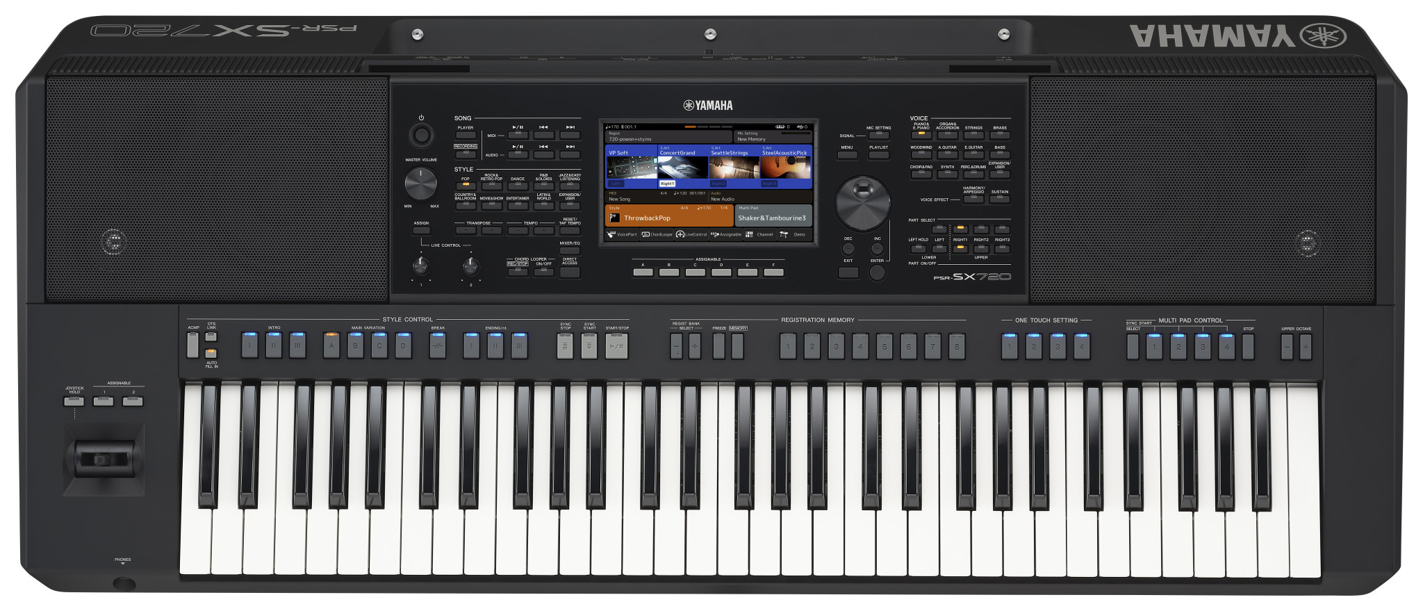 Yamaha Digital Arranger PSR-SX720 - Amadeus Music