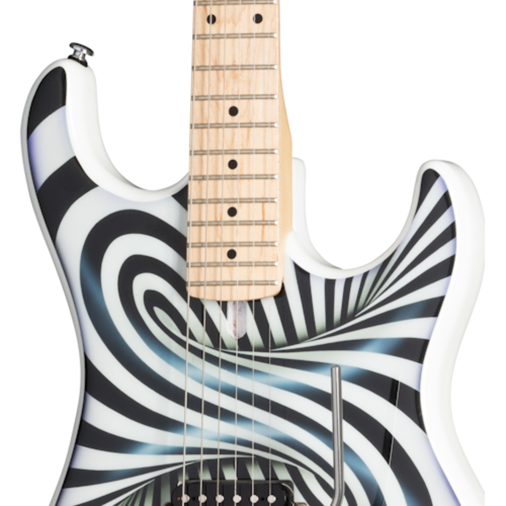 Kramer The 84 Custom Graphics The Illusionist (EVH D-Tuna) w/Gig Bag ...