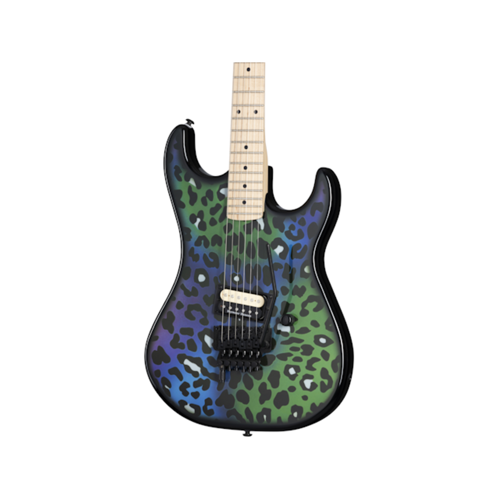Kramer Baretta "Feral Cat" Custom Graphic Electric Guitar Rainbow ...