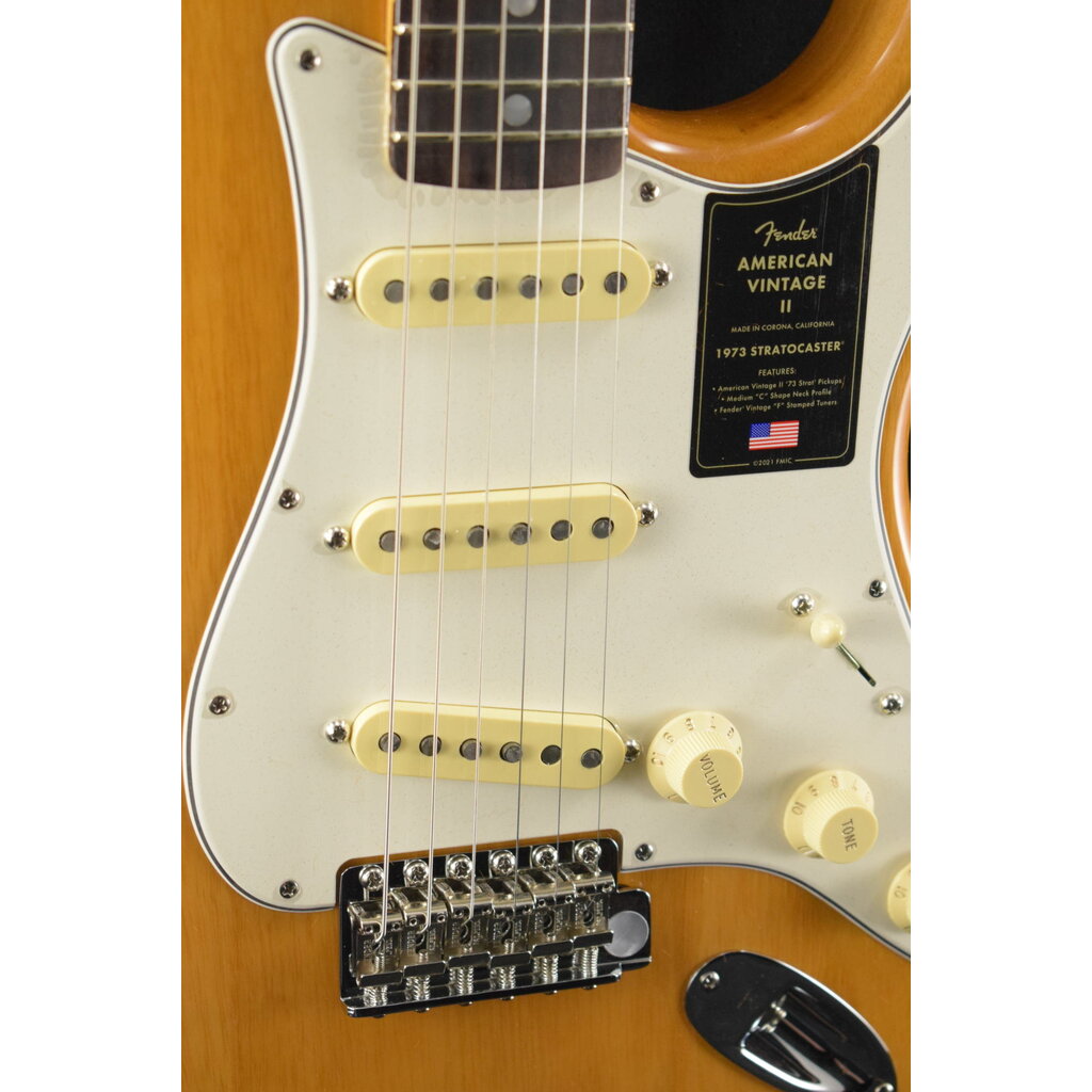 Fender American Vintage II 1973 Stratocaster Aged Natural Rosewood Fingerboard - Fuller's Guitar