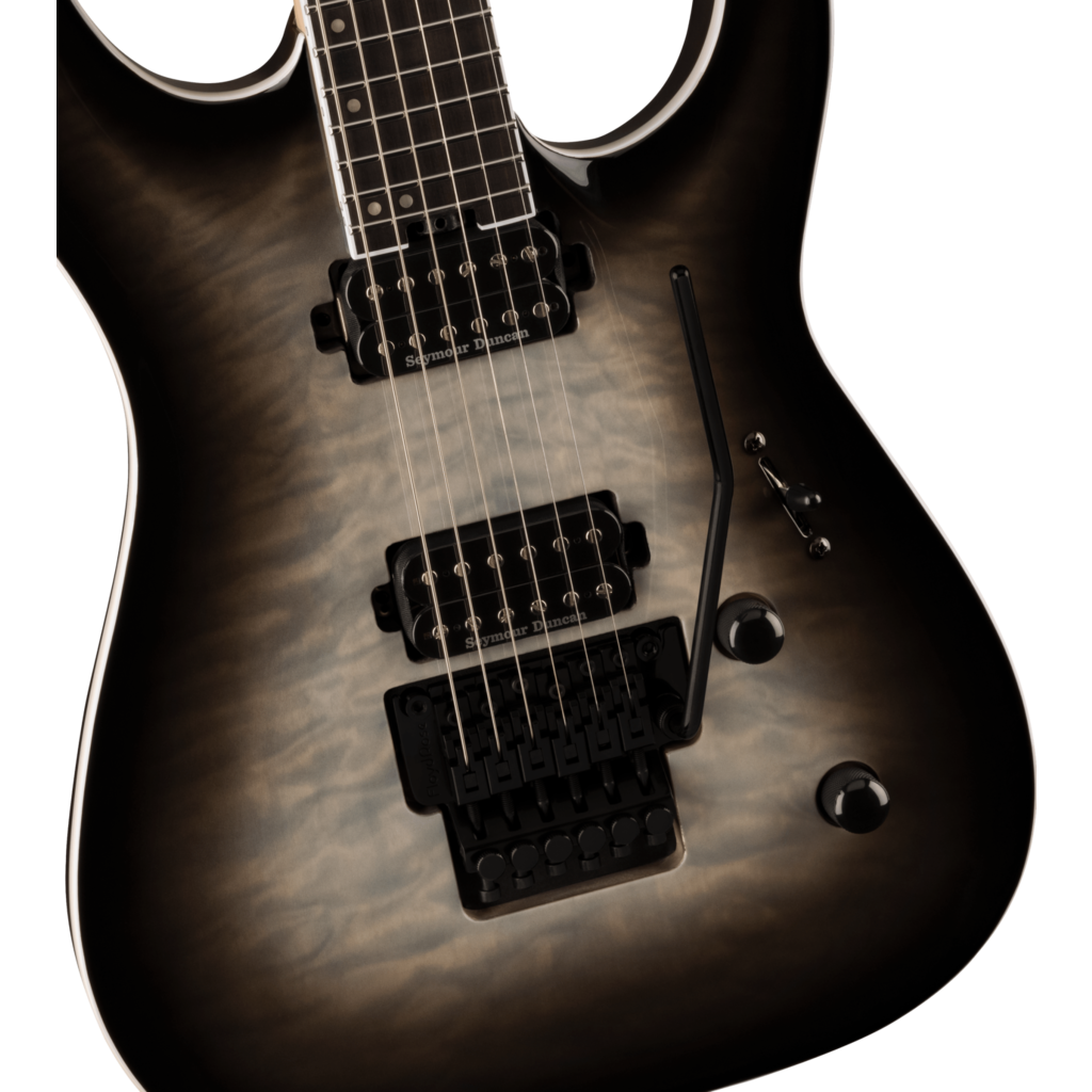 Jackson Pro Plus Series Dinky DKAQ Ghost Burst Ebony Fingerboard ...