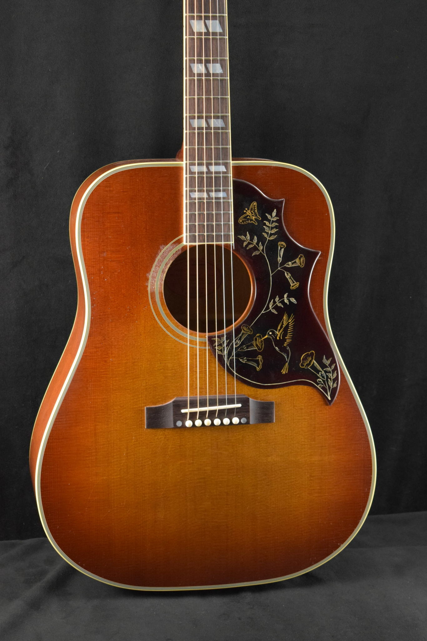 Gibson Murphy Lab 1960 Hummingbird Heritage Cherry Sunburst Light Aged ...