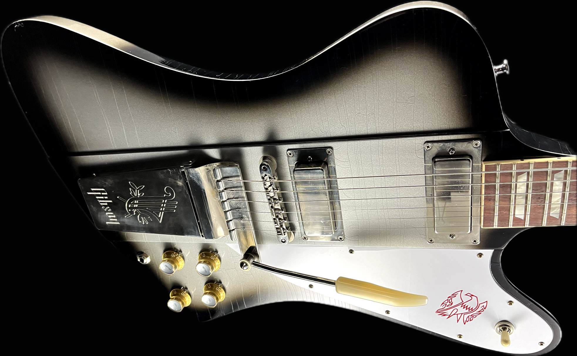 Gibson Murphy Lab '63 Firebird V "Silverbird" - Light Aged Fuller's ...
