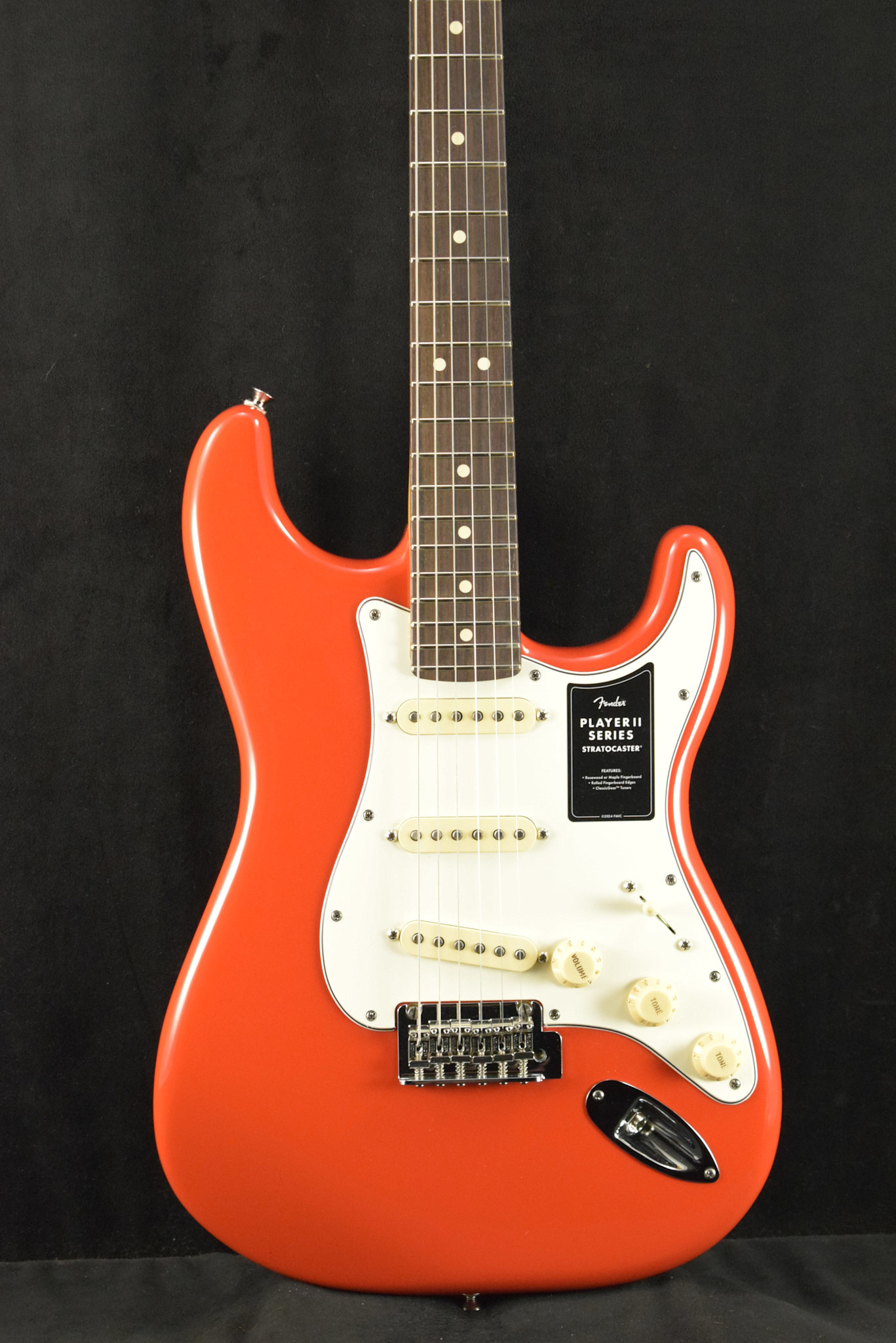 Fender Player II Stratocaster Coral Red Rosewood Fingerboard - Fuller's ...