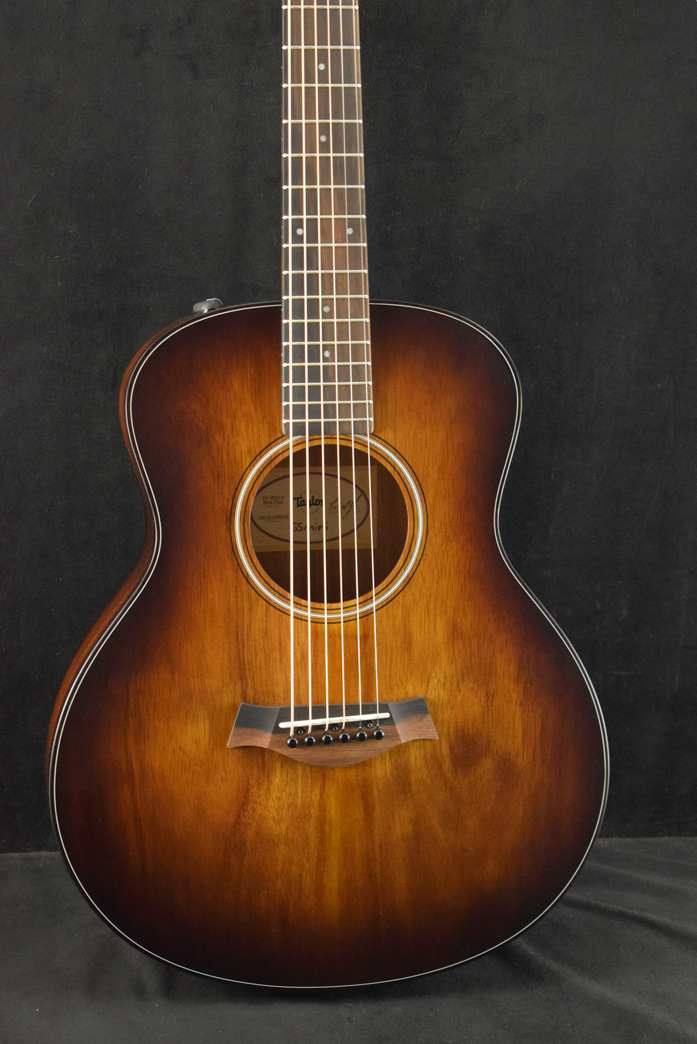 Taylor GS Mini-e Koa Plus Shaded Edge Burst - Fuller's Guitar