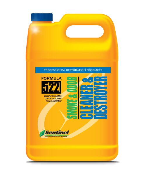 Sentinel 522 Smoke & Odor Cleaner/Destroyer - 1 Gallon - CleanHub LLC