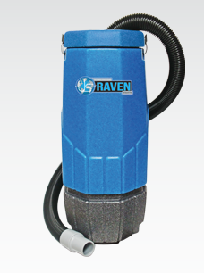 HEPA Raven 10-Quart Backpack Vacuum w/ 5 pc. Standard Tool Kit - 1340 ...