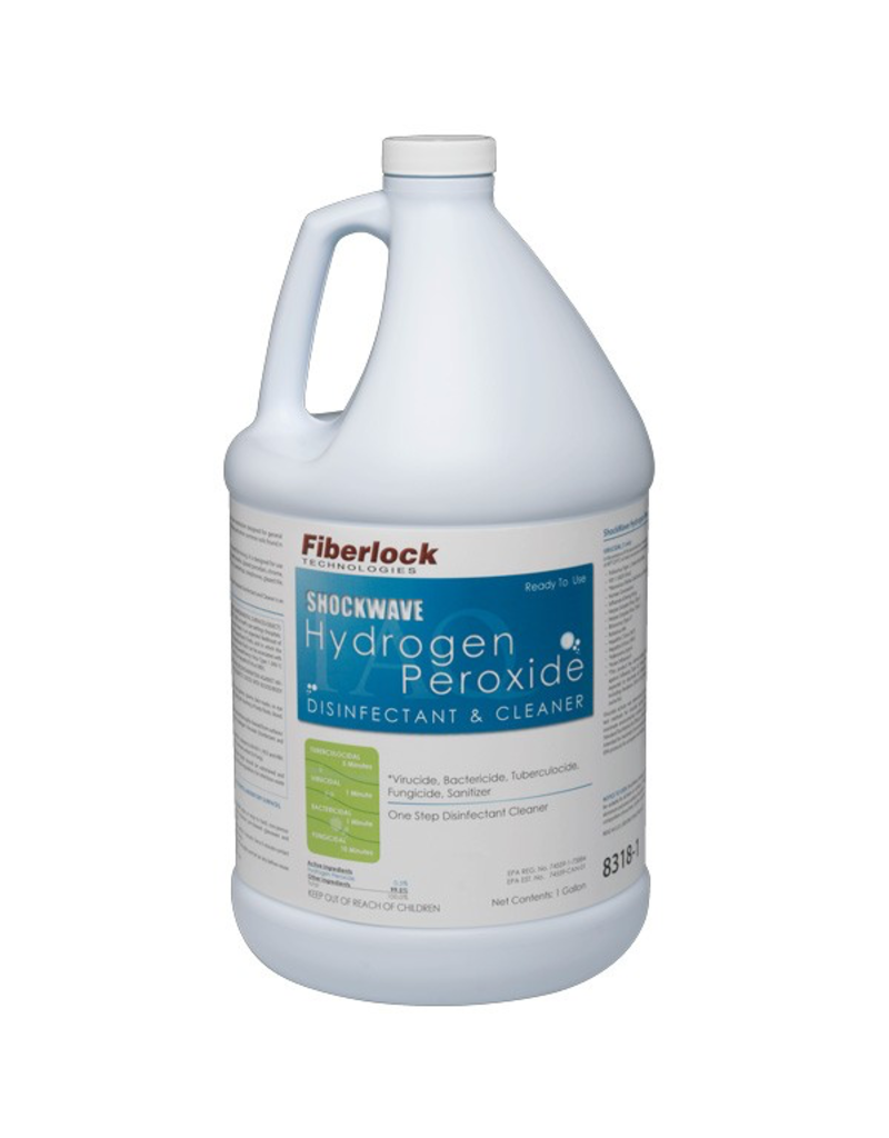 Fiberlock Technologies ShockWave H2O2 - Hydrogen Peroxide Disinfectant ...
