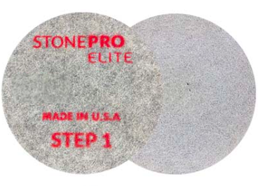 7" STEP 1 Stone Pro Elite Dimond Impregnated Pad - CleanHub LLC