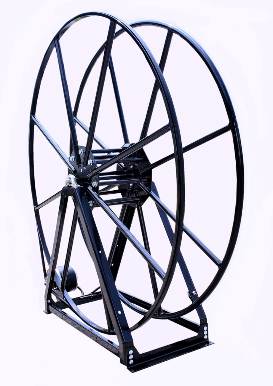 Electric Vacuum Reel - 300 ft. Capacity for 2" Hose , 54" Diameter, 16. ...