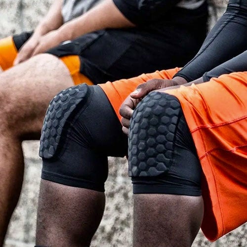 Hex Knee Elbow Shin Pads Sports Aux Puces St Jean