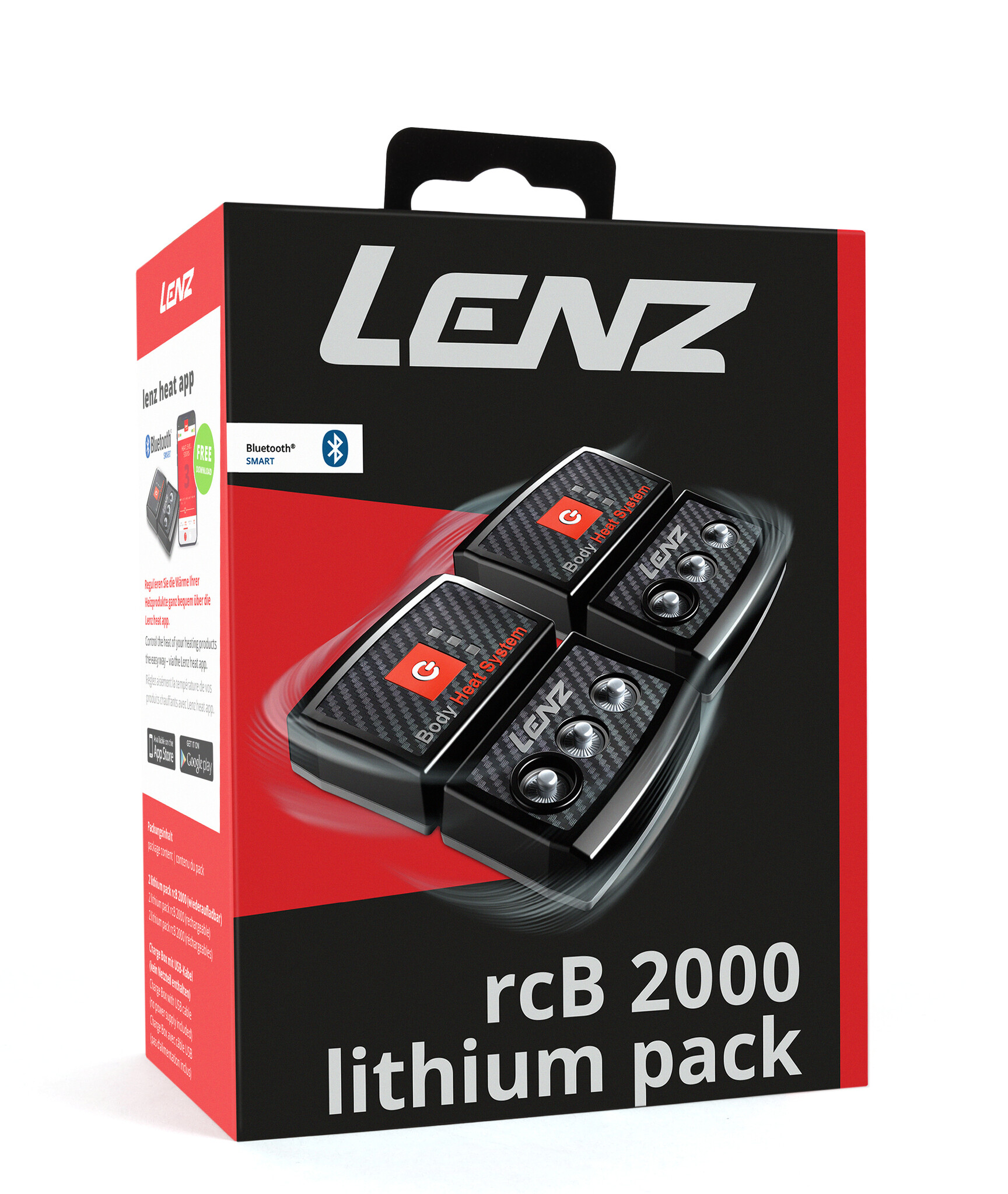 Batteries lithium packs rcB 2000 Lenz | Accessoires Chauffants - Sports ...