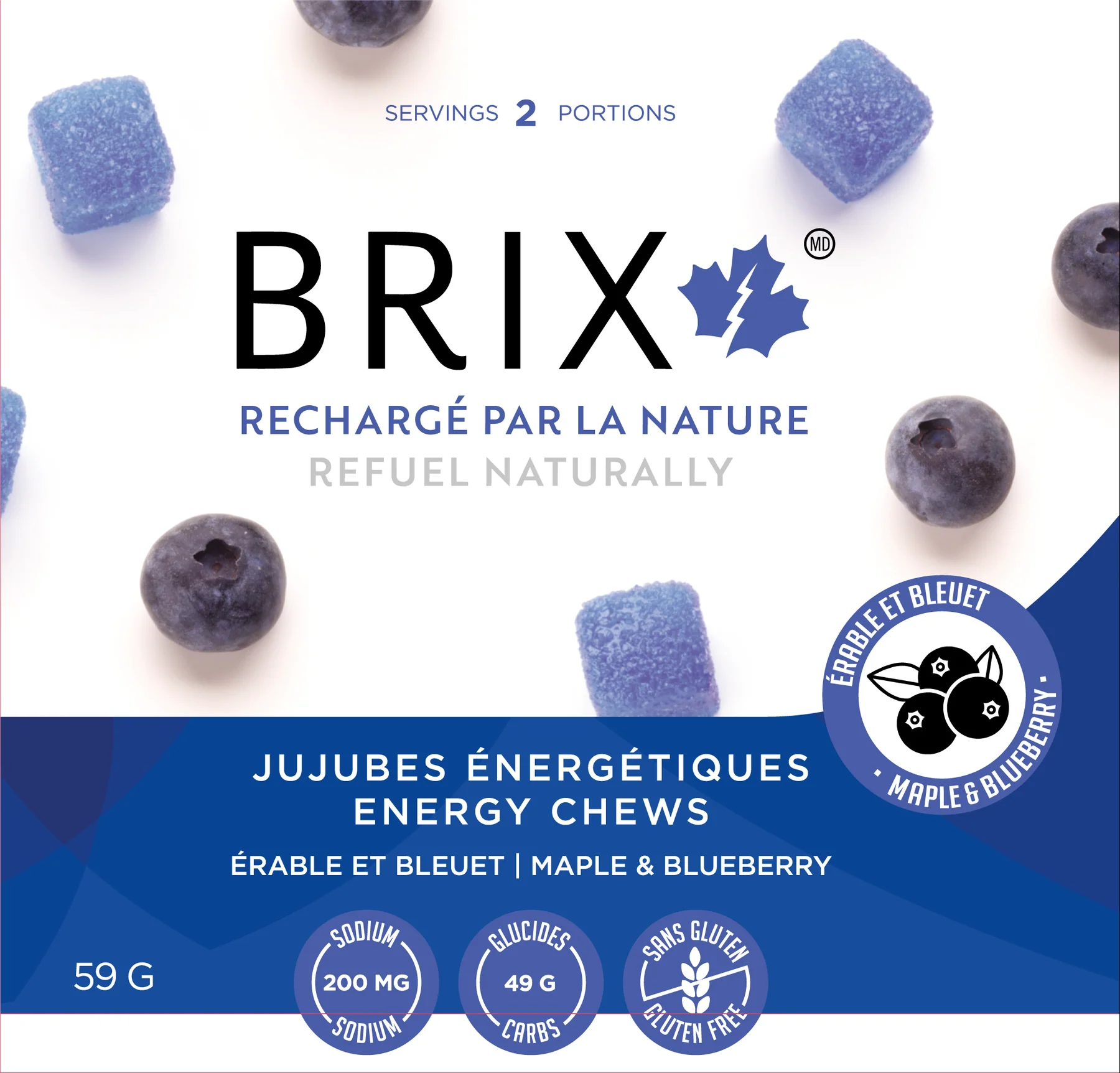 Brix Jujube Énergétique – Collation Naturelle au Sirop d’Érable ...