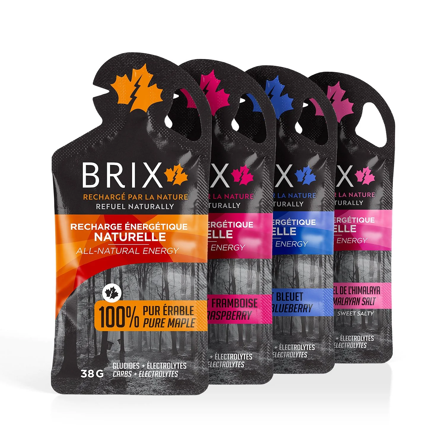 BRIX Gel Énergétique 38g - 100% Naturel et Efficace - Sports aux Puces ...