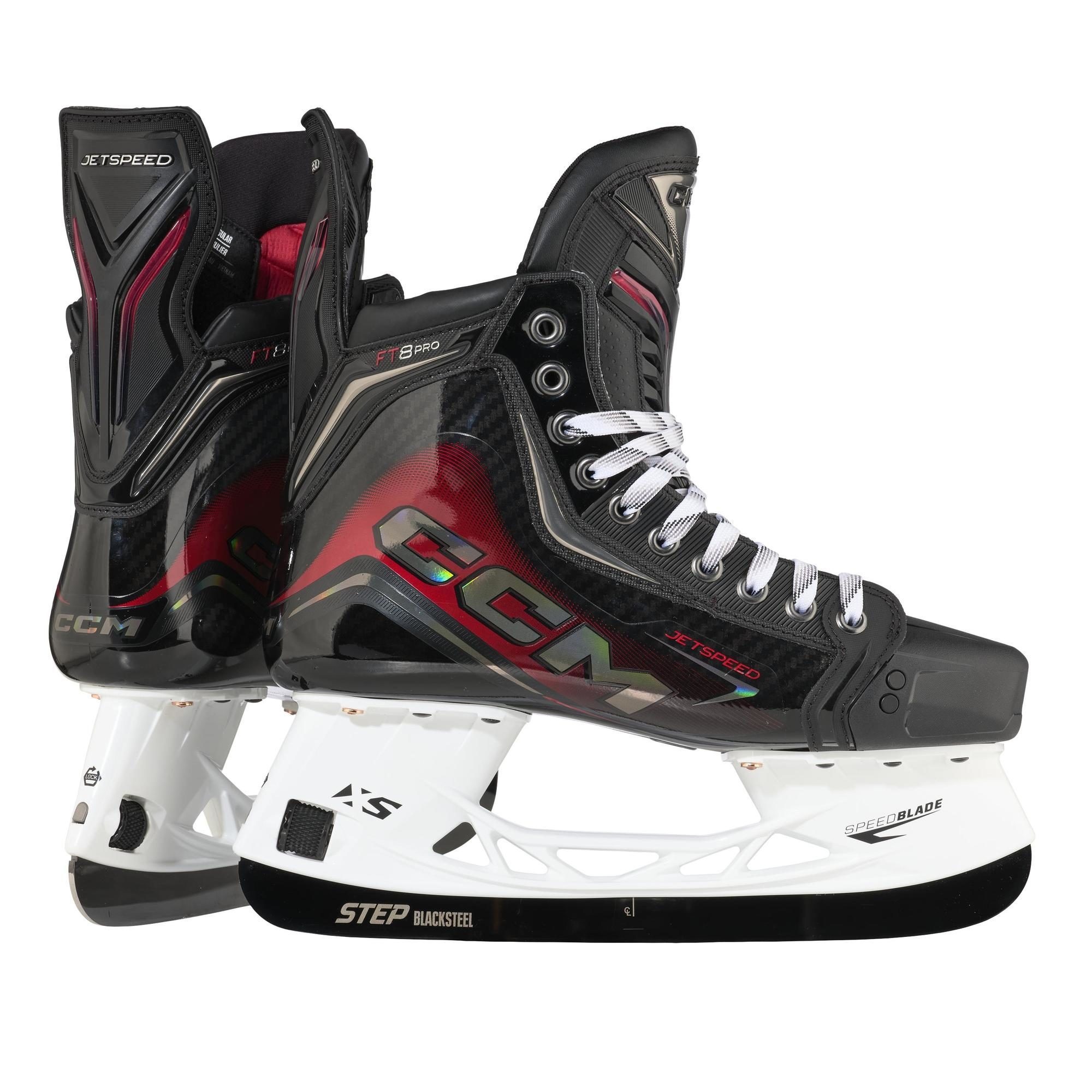 CCM JETSPEED FT8 PRO Patins joueurs sénior - Patins hockey - Sports aux ...