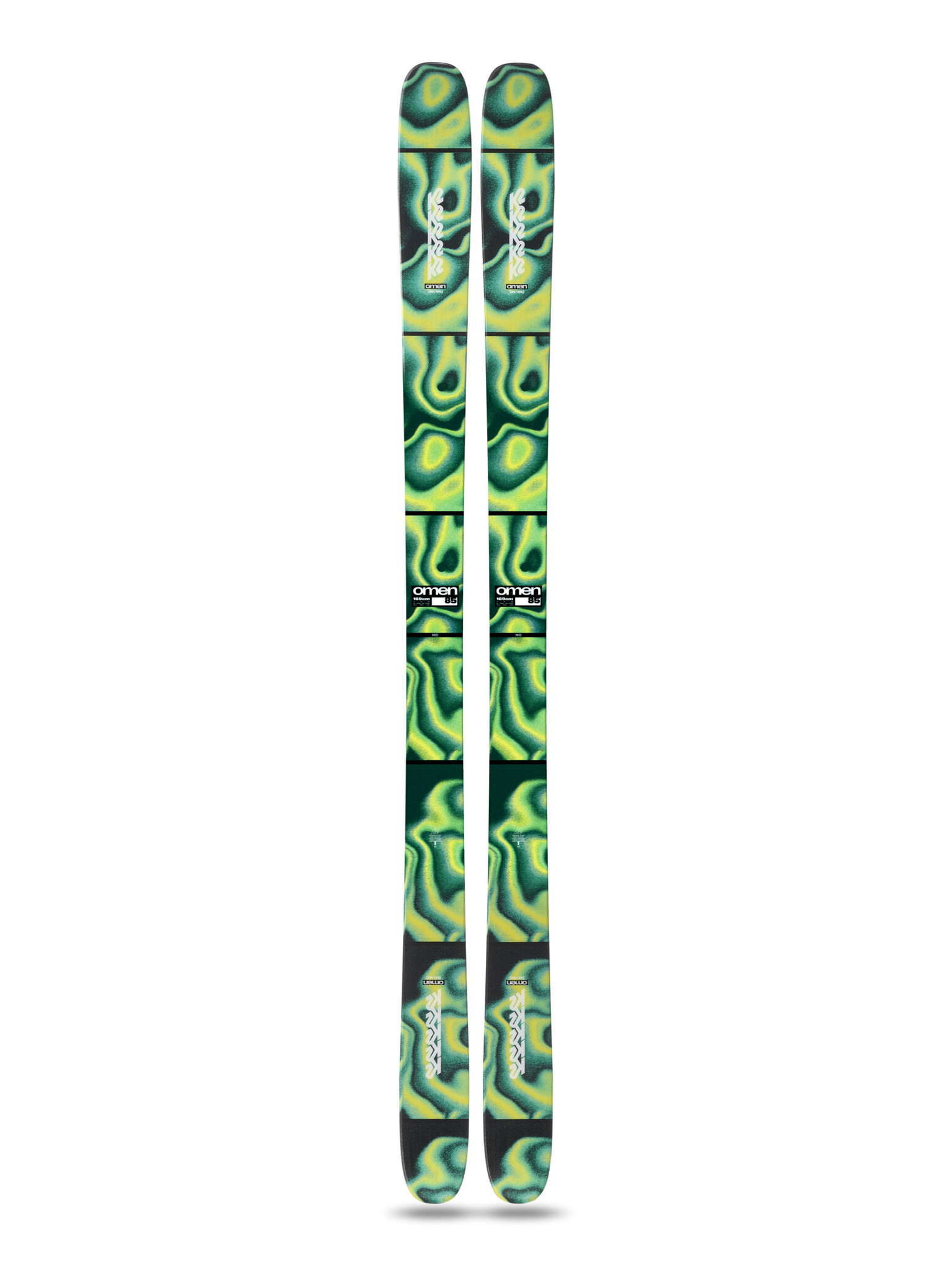 K2 Omen 85 2026 | Skis freestyle homme robustes & joueurs - Sports aux ...